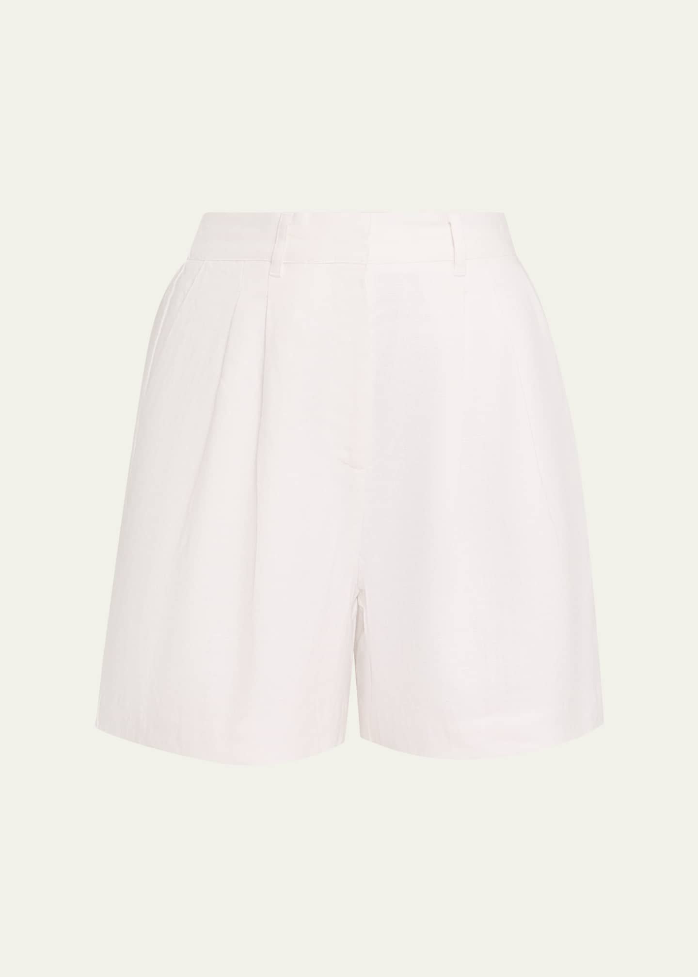 Posse Marchello Linen Shorts - Bergdorf Goodman