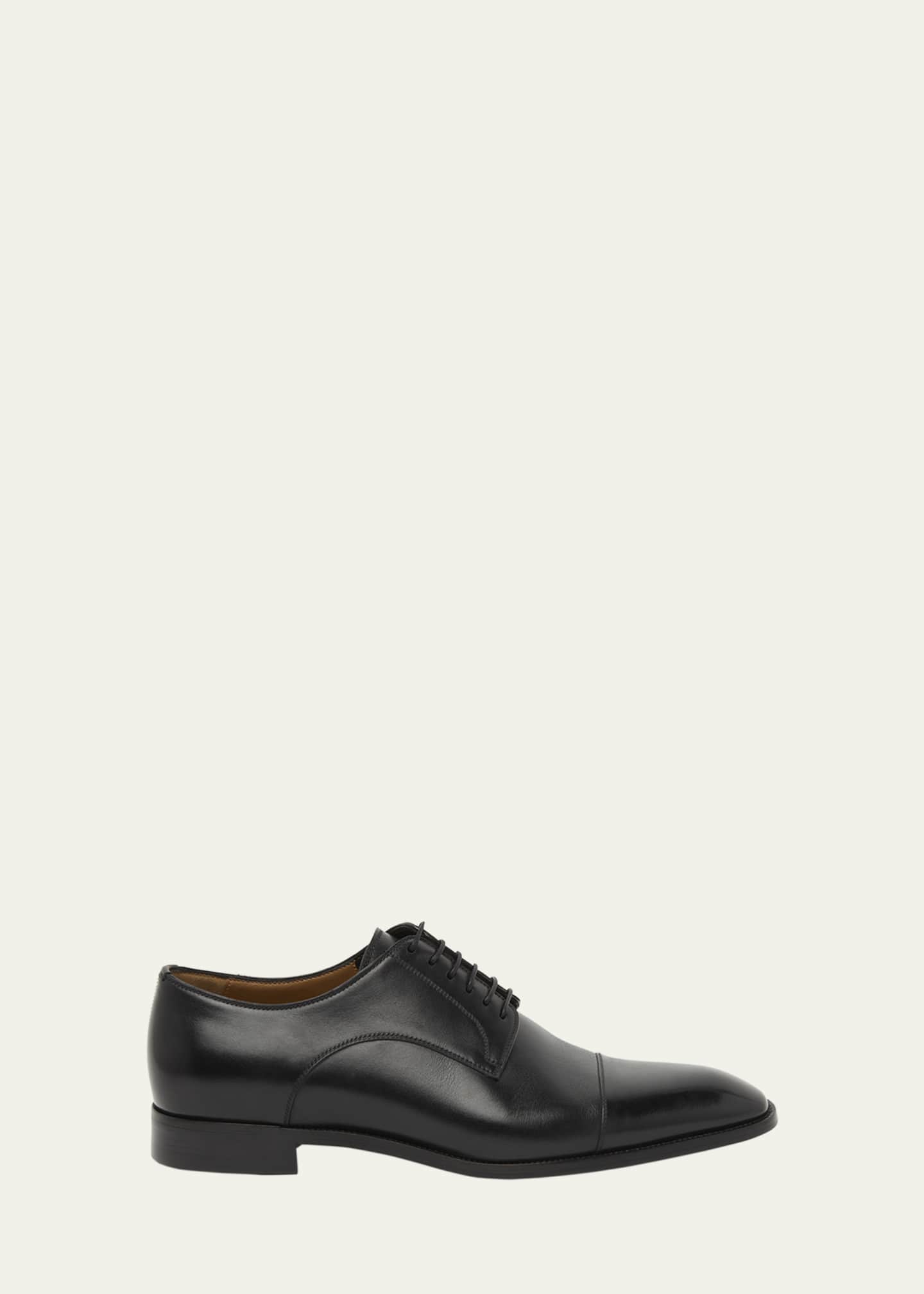 Christian Louboutin Men's Top 5 Leather Derby Shoes with Everlasting ...