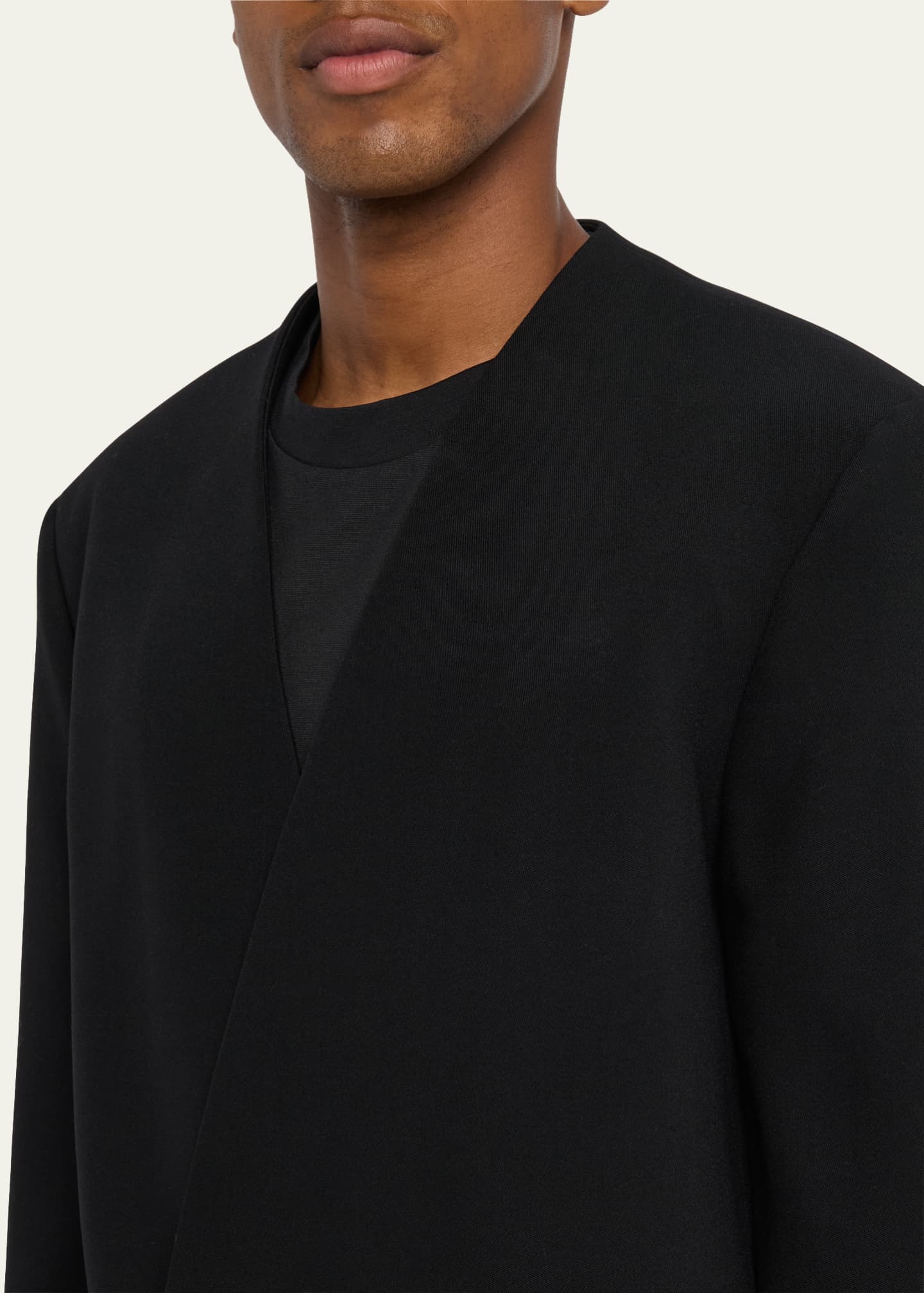 Fear of God Men's Gabardine Lapelless Blazer - Bergdorf Goodman