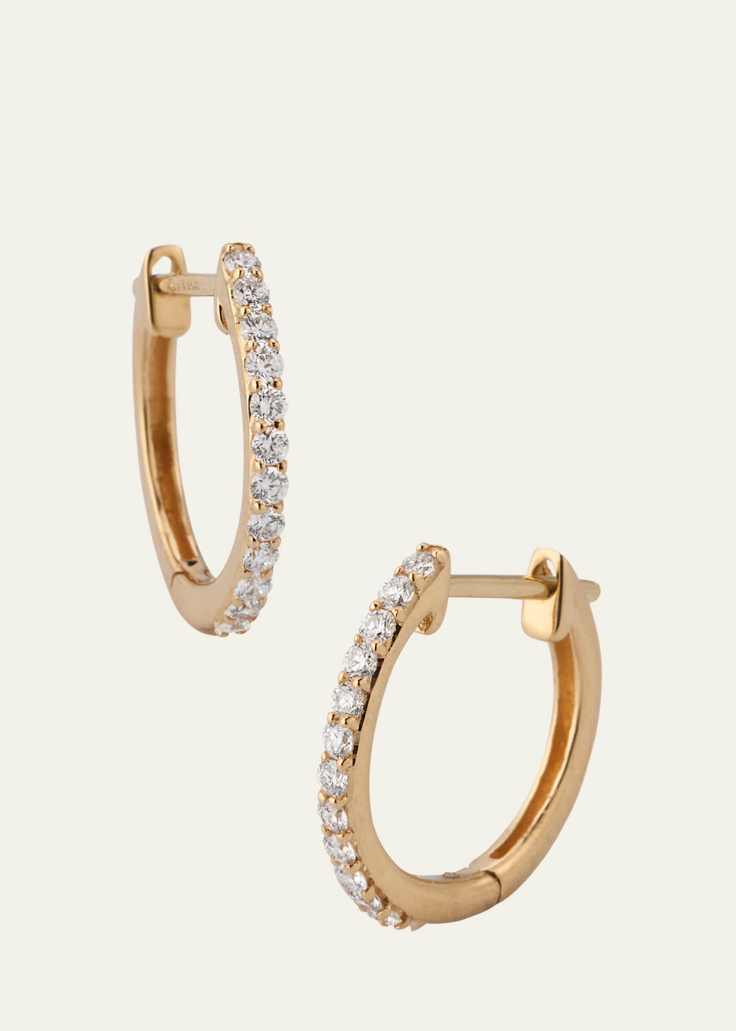 Lana 14K Yellow Gold Mini Flawless Diamond Huggie Earrings - Bergdorf ...