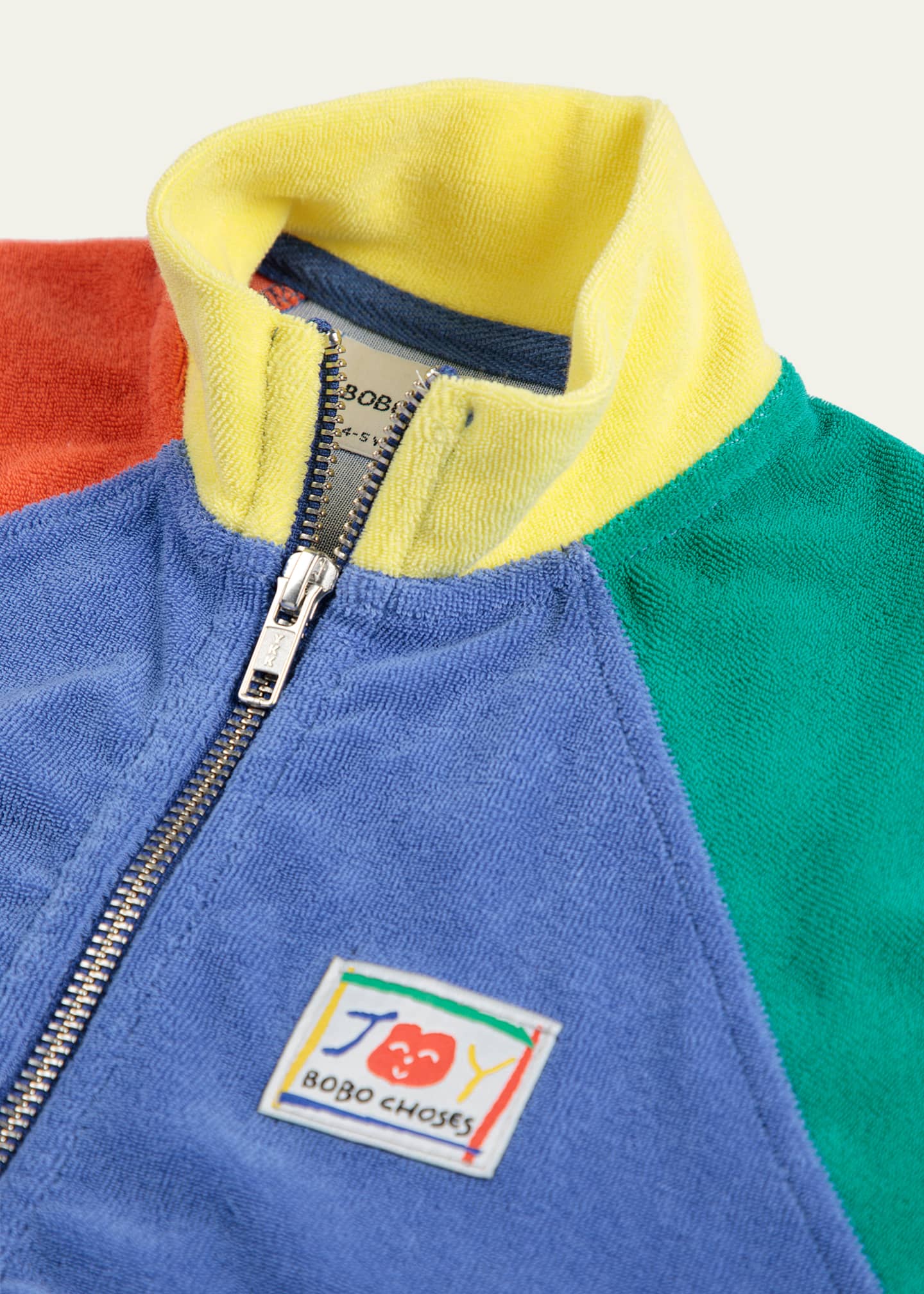 Bobo Choses Girl's Color Block Terry Cloth Sweatshirt, Size 2-13 ...