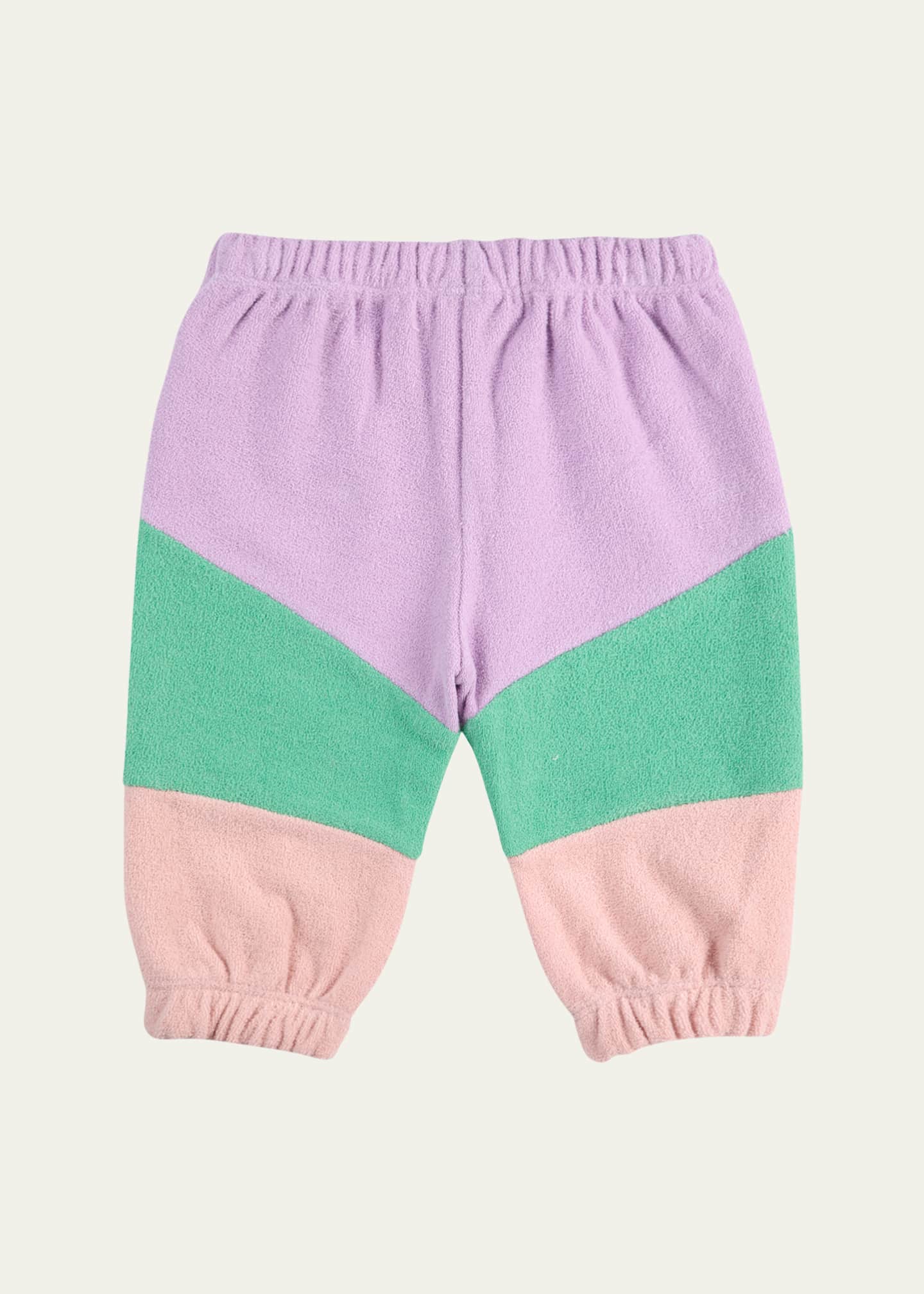 Bobo Choses Girl's Lila Color Block Joggers, Size Newborn-24M ...