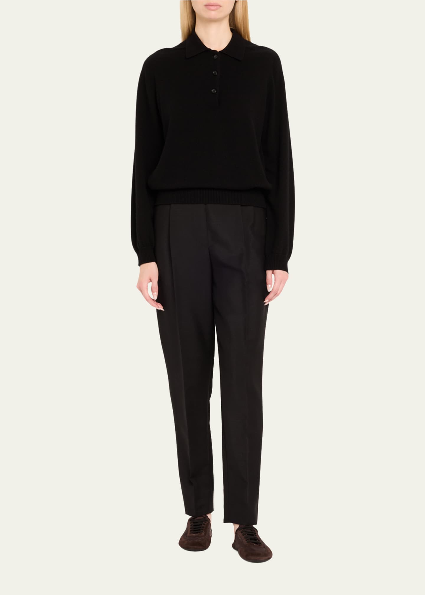 Prada Collapse Nylon and Suede Open-Back Sneakers - Bergdorf Goodman