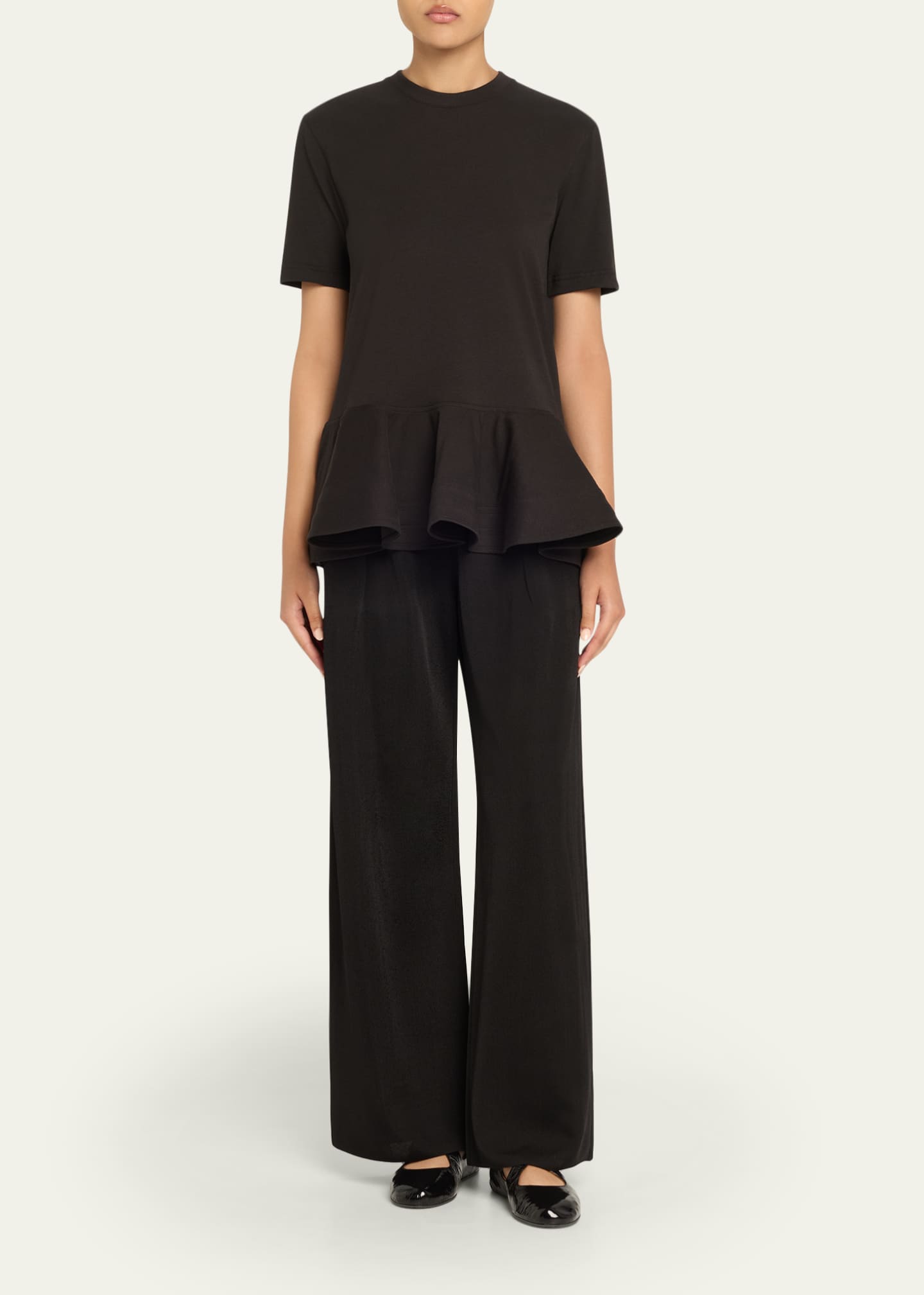 HIGH SPORT Slinky Gene Wide Leg Pants - Bergdorf Goodman