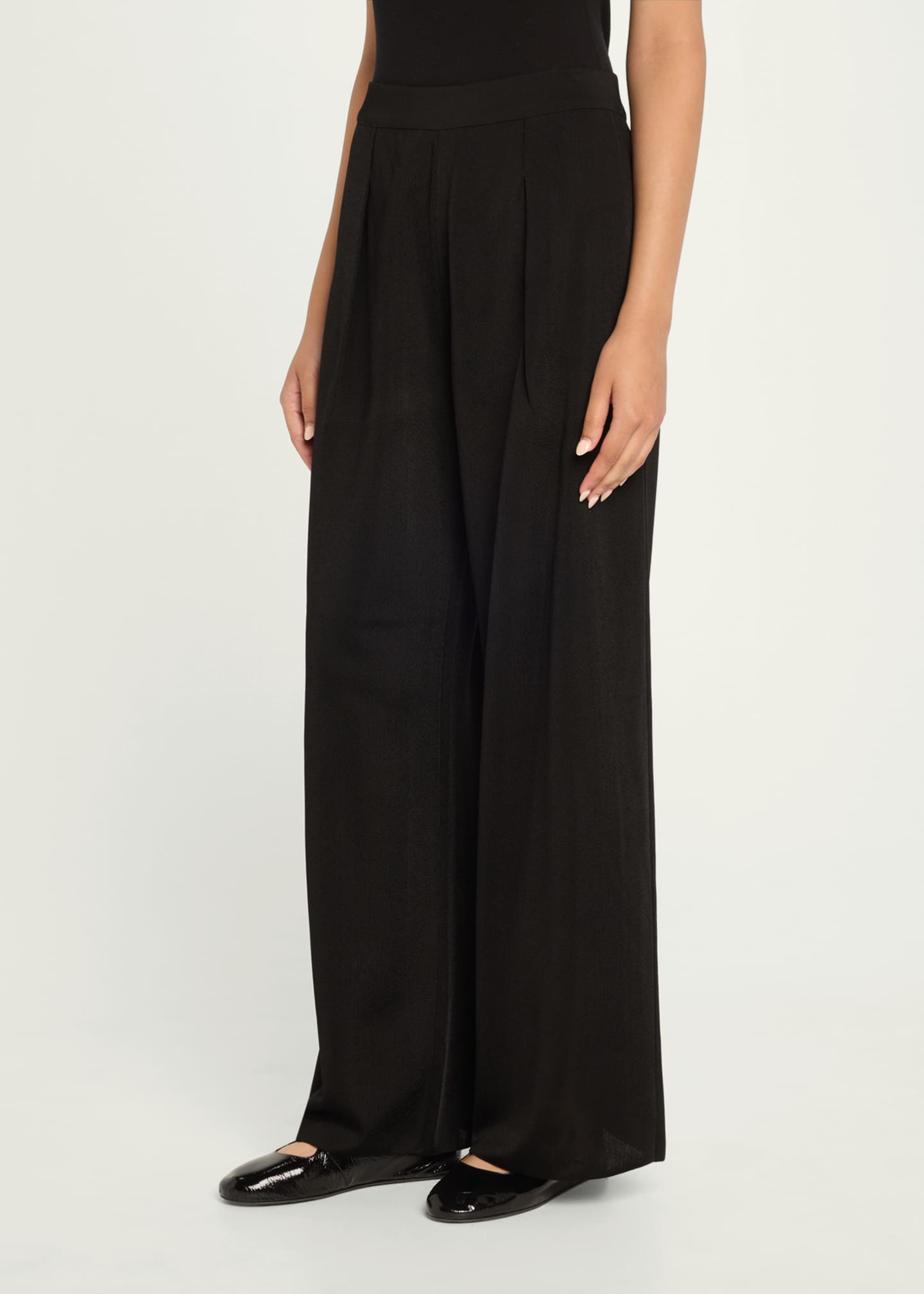 HIGH SPORT Slinky Gene Wide Leg Pants - Bergdorf Goodman