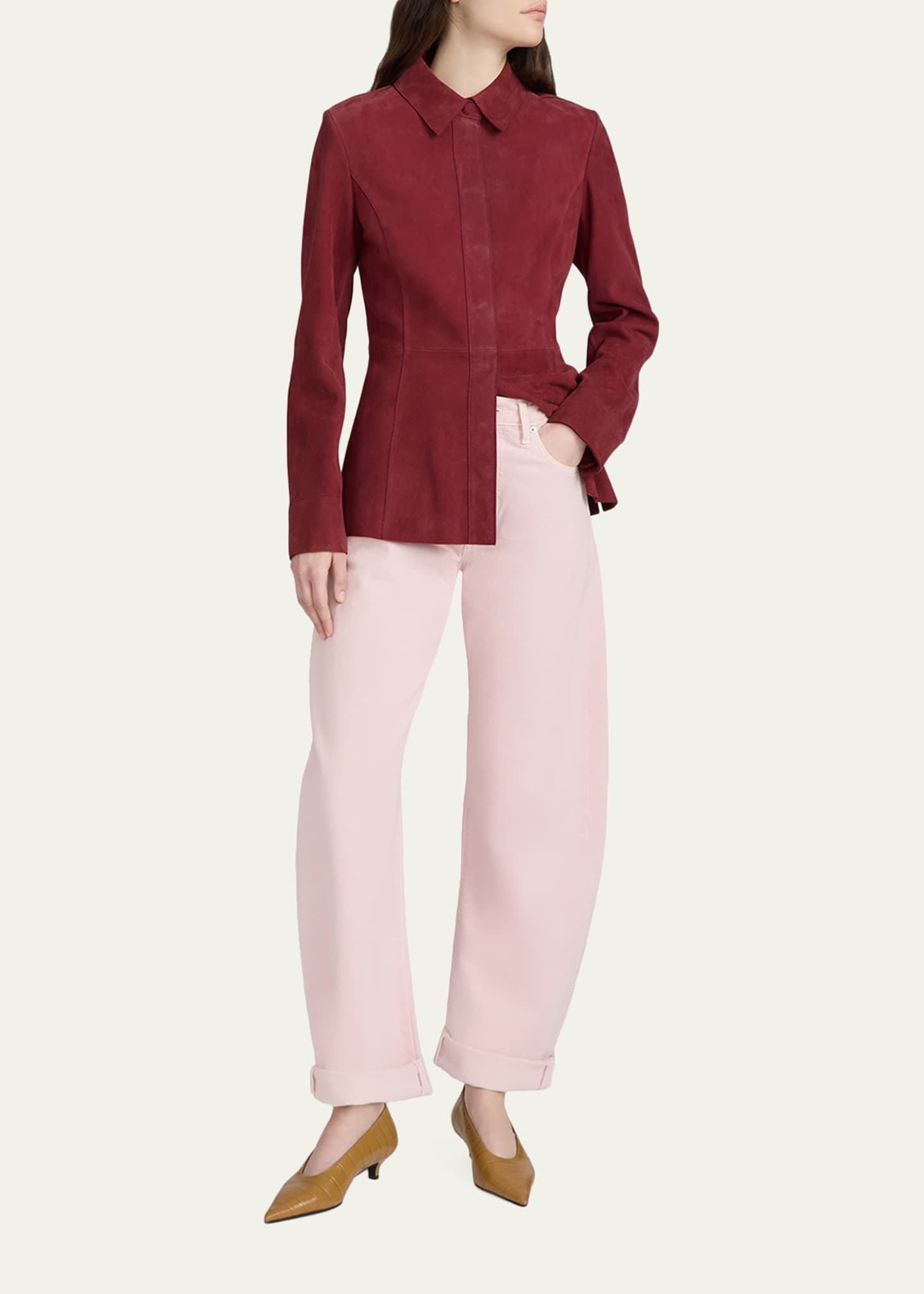 FRAME The Bubble Jeans - Bergdorf Goodman