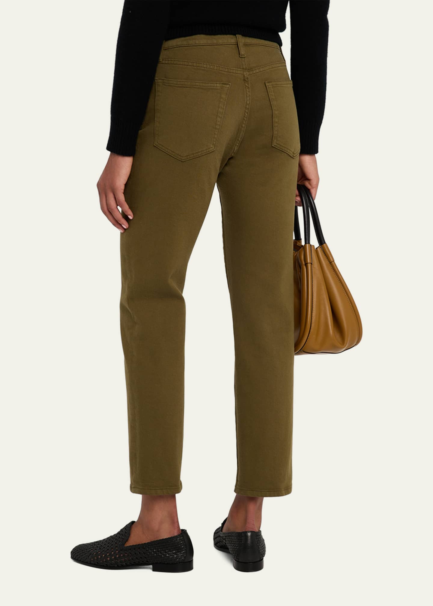 FRAME The Borrowed Denim Pants - Bergdorf Goodman