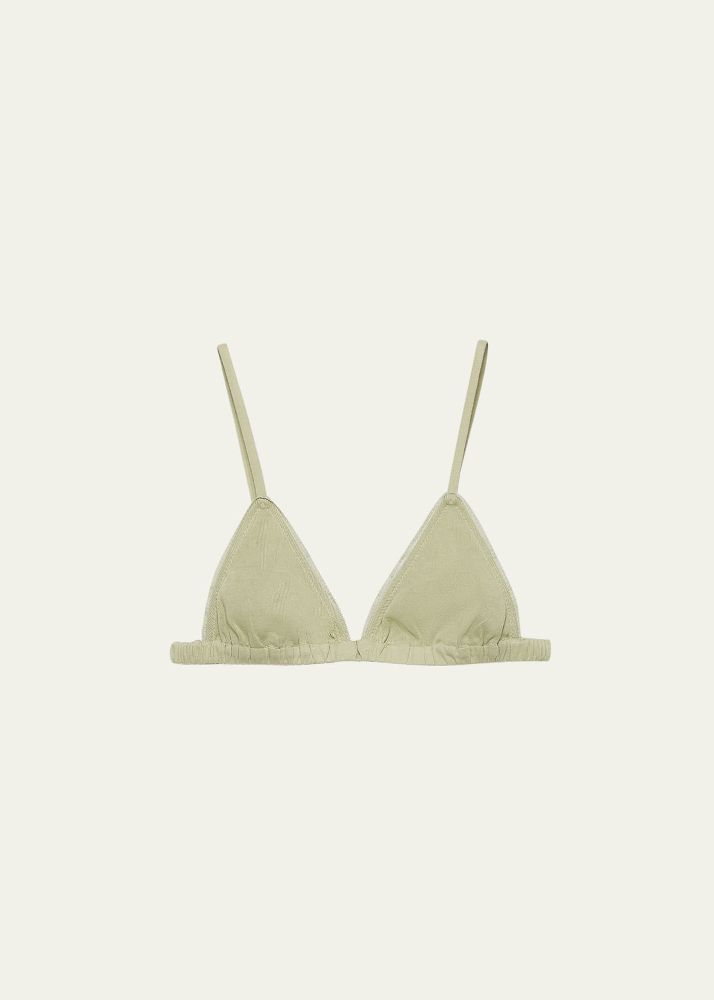Prada Cotton Triangle Bralette - Bergdorf Goodman