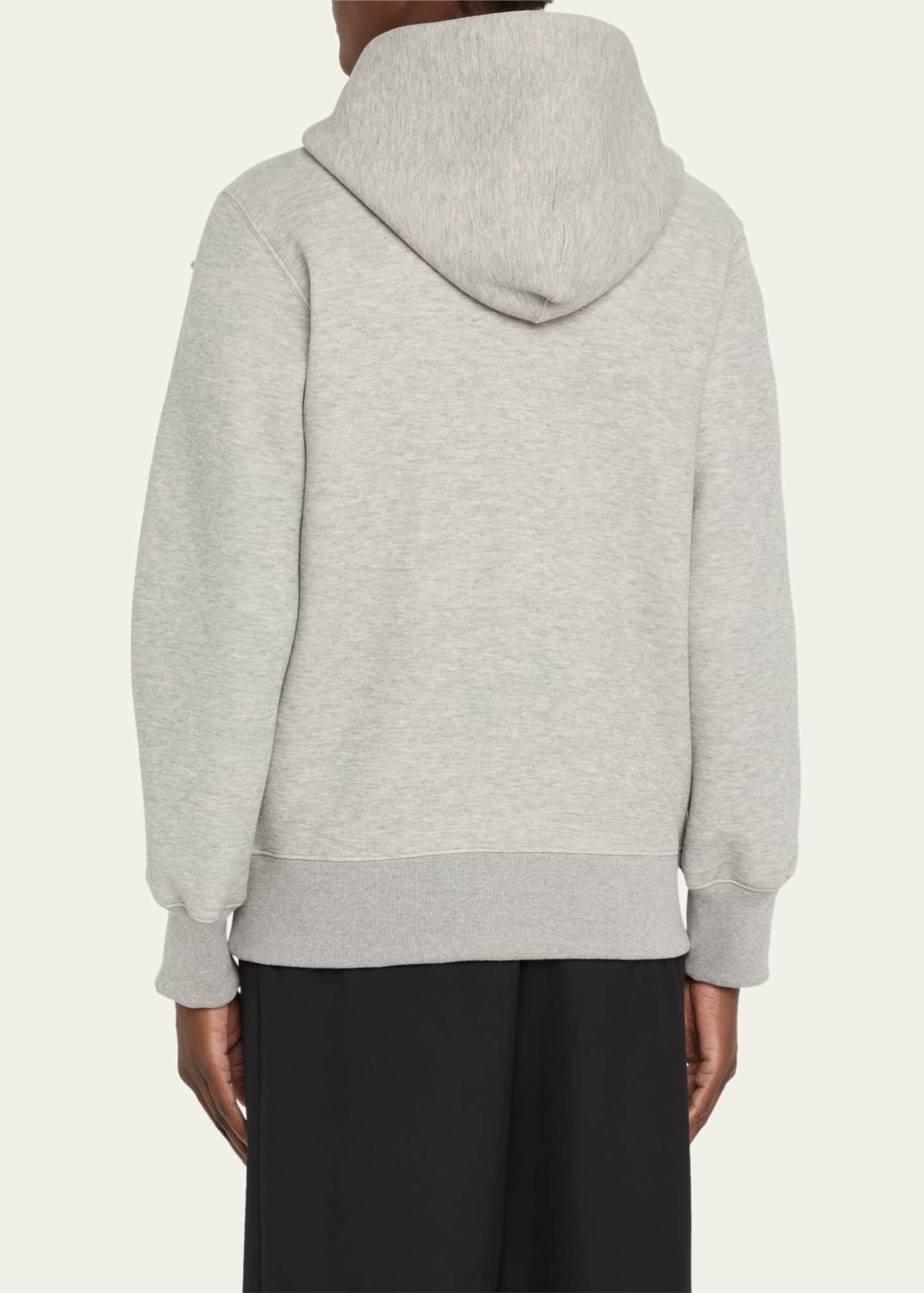SACAI Draped Sponge Sweat Hoodie - Bergdorf Goodman