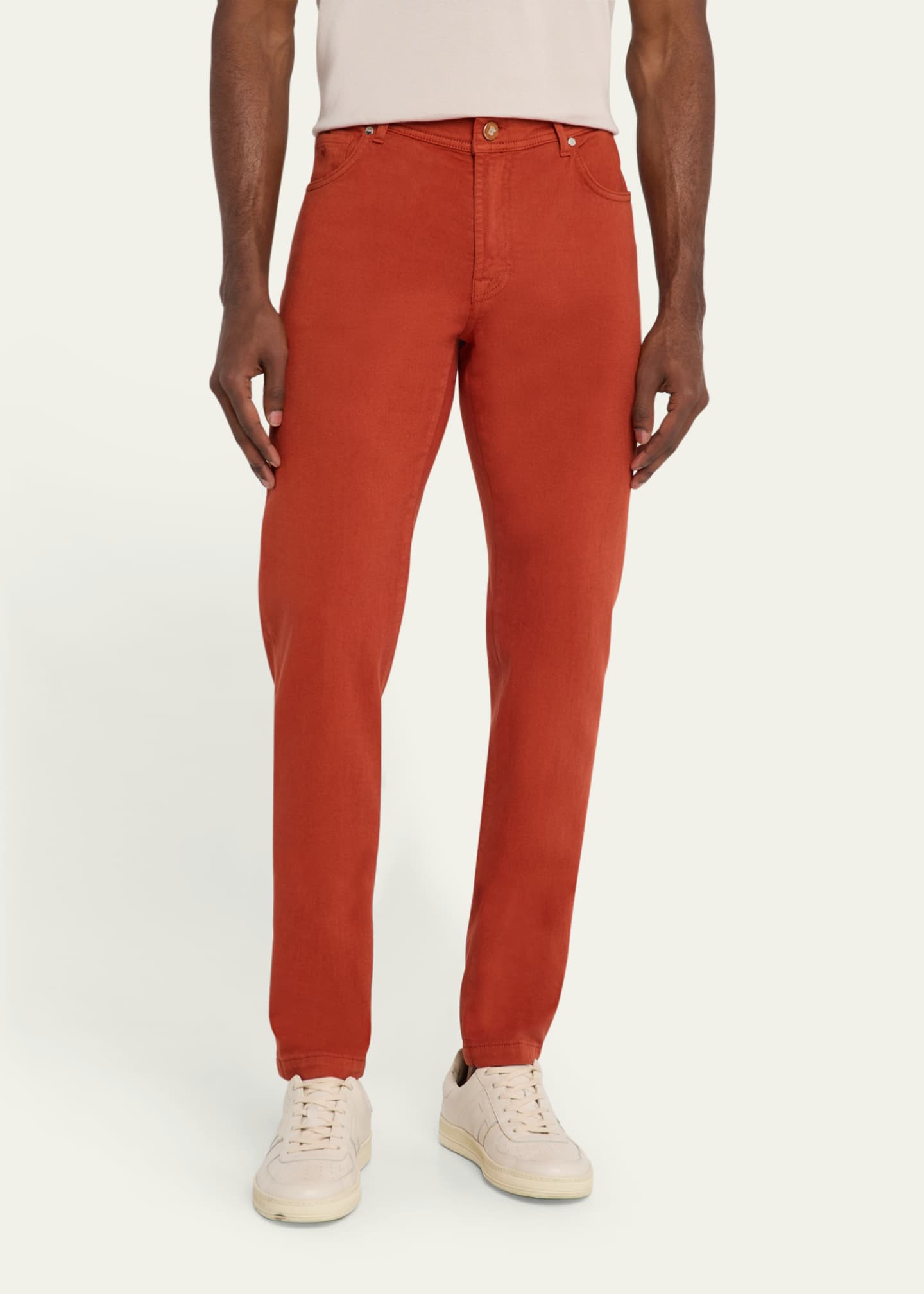 Marco Pescarolo Men's 5-Pocket Bull Denim Pants - Bergdorf Goodman