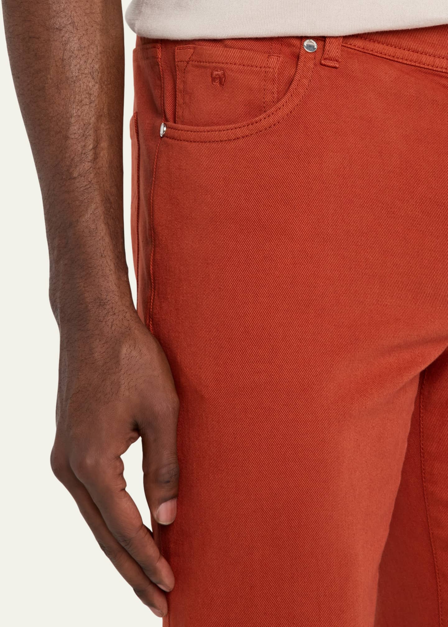 Marco Pescarolo Men's 5-Pocket Bull Denim Pants - Bergdorf Goodman