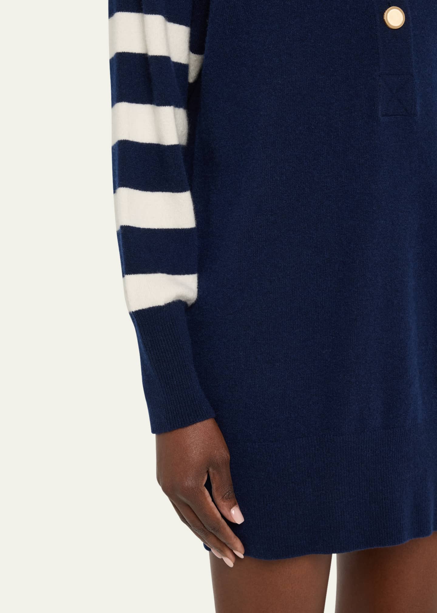 FRAME The Cashmere Rugby Tunic Dress - Bergdorf Goodman