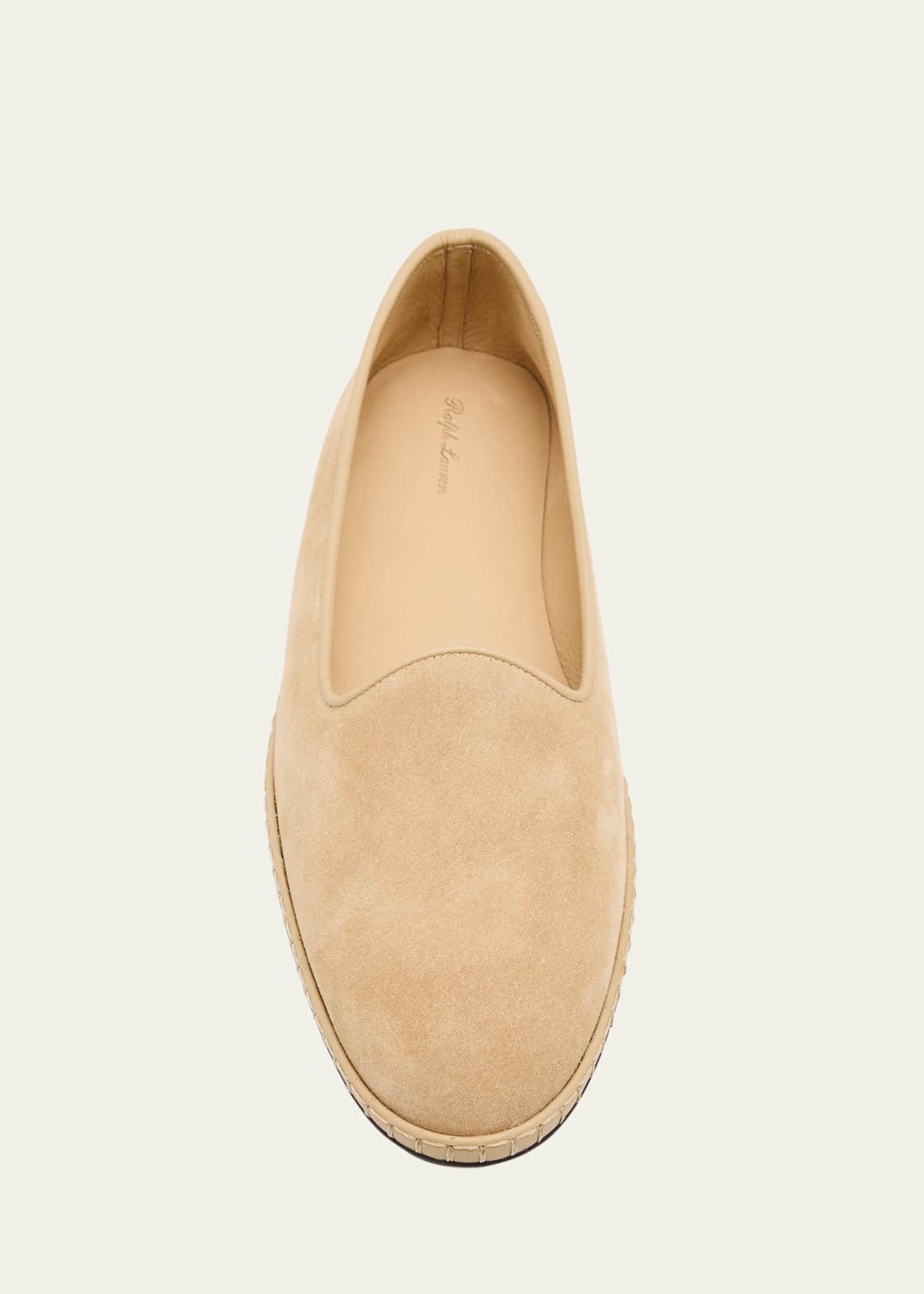 Ralph Lauren Purple Label Men's Connel Suede Slippers - Bergdorf Goodman