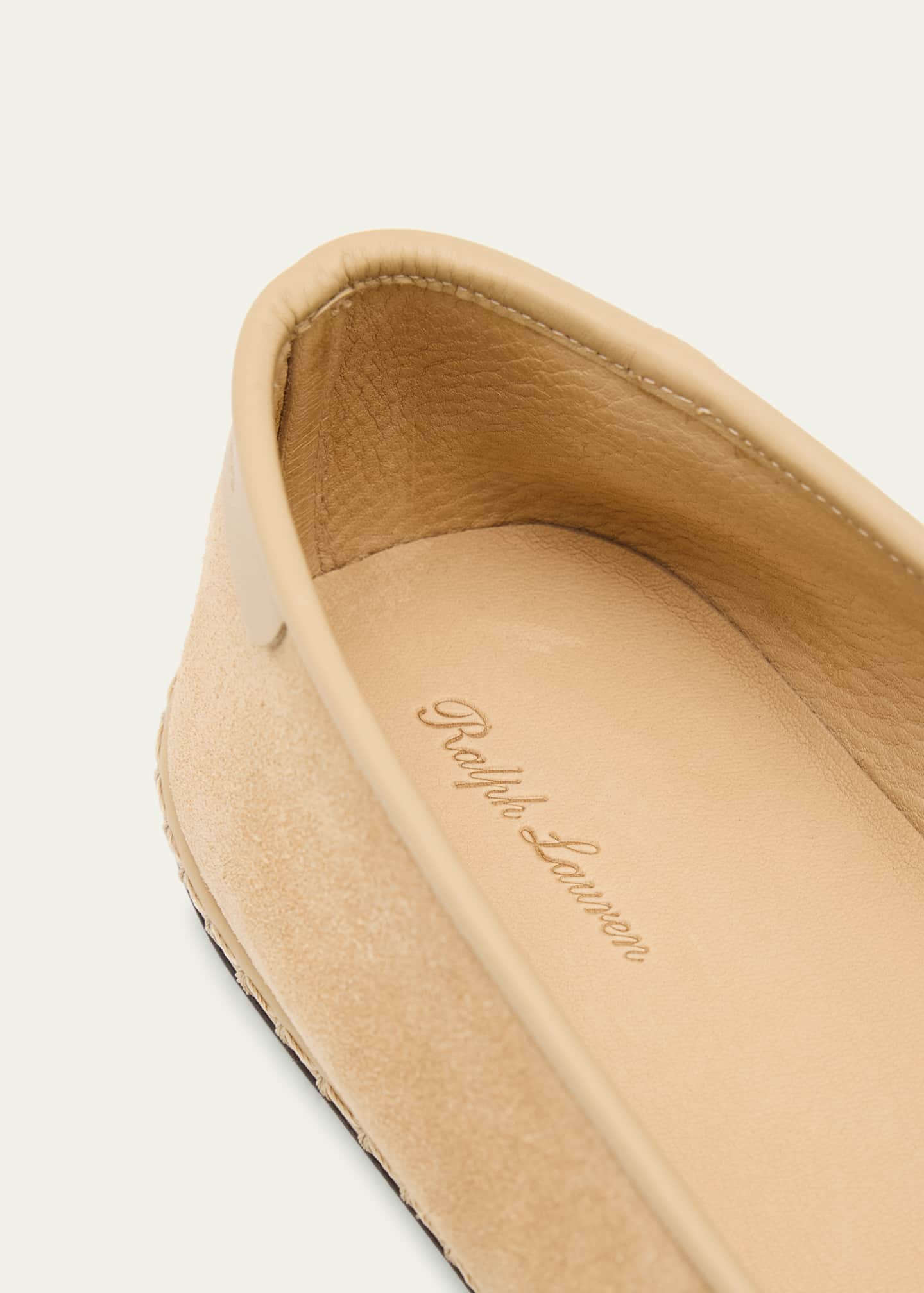 Ralph Lauren Purple Label Men's Connel Suede Slippers - Bergdorf Goodman