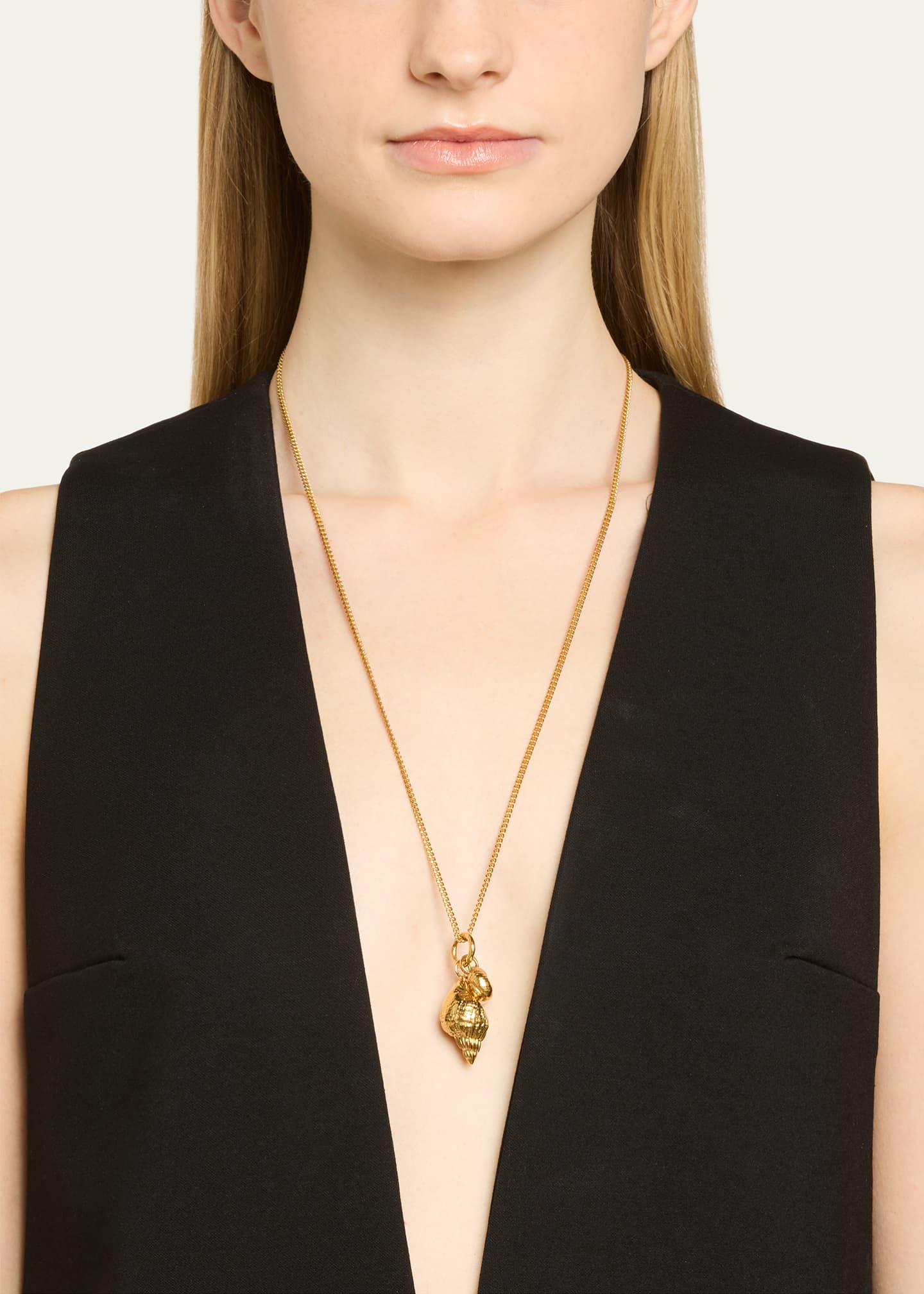 Chloe The Chloe Shells Pendant Necklace - Bergdorf Goodman