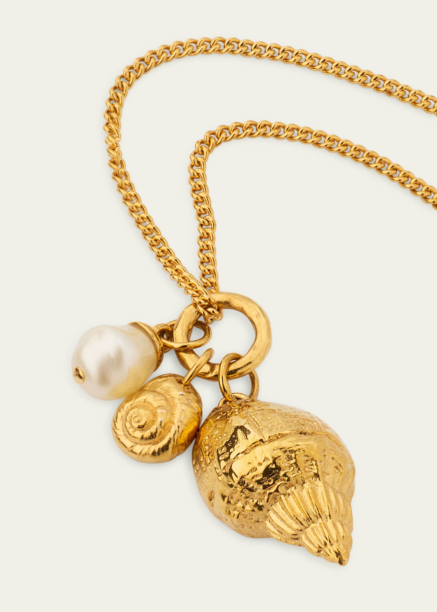 Chloe The Chloe Shells Pendant Necklace - Bergdorf Goodman