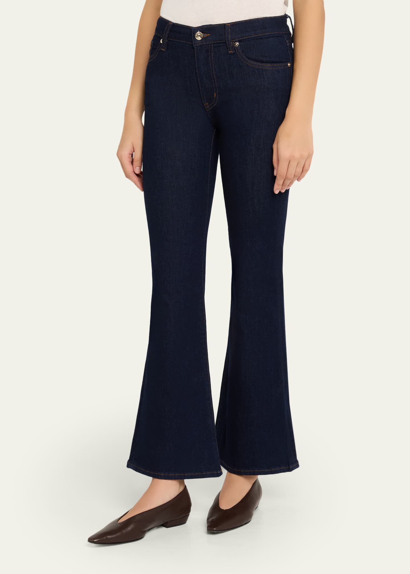 FRAME The Icon Flare Jeans - Bergdorf Goodman