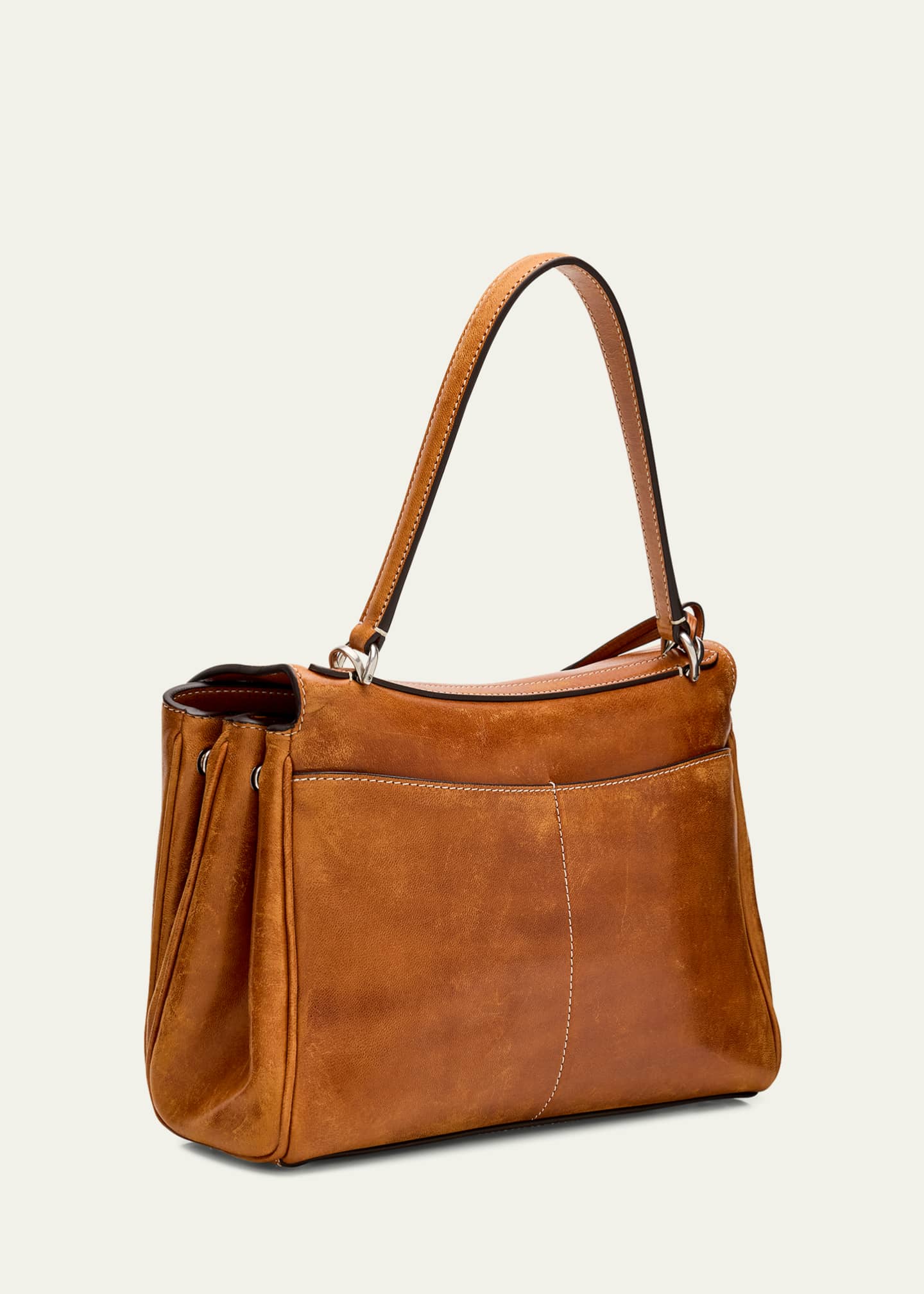Balenciaga Rodeo Small Leather Top-Handle Bag - Bergdorf Goodman
