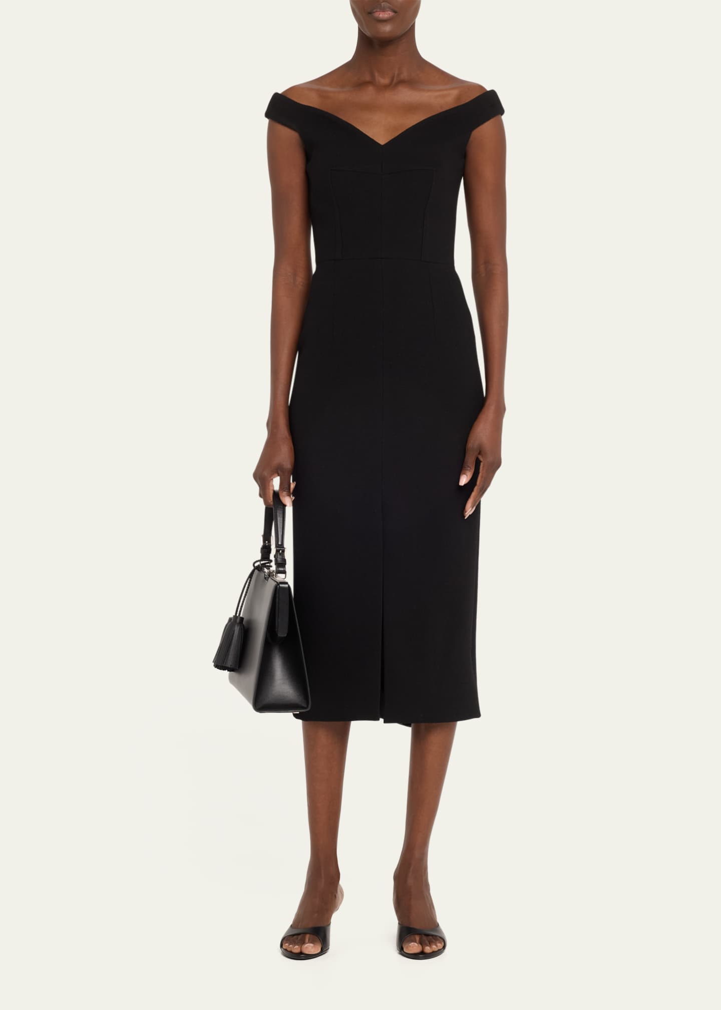 Michael Kors Collection Simone Frame Leather Shoulder Bag - Bergdorf ...