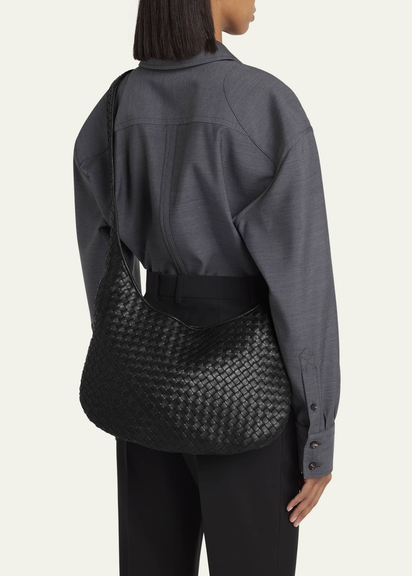 Bottega Veneta Veneto Intrecciato Leather Crossbody Bag - Bergdorf Goodman