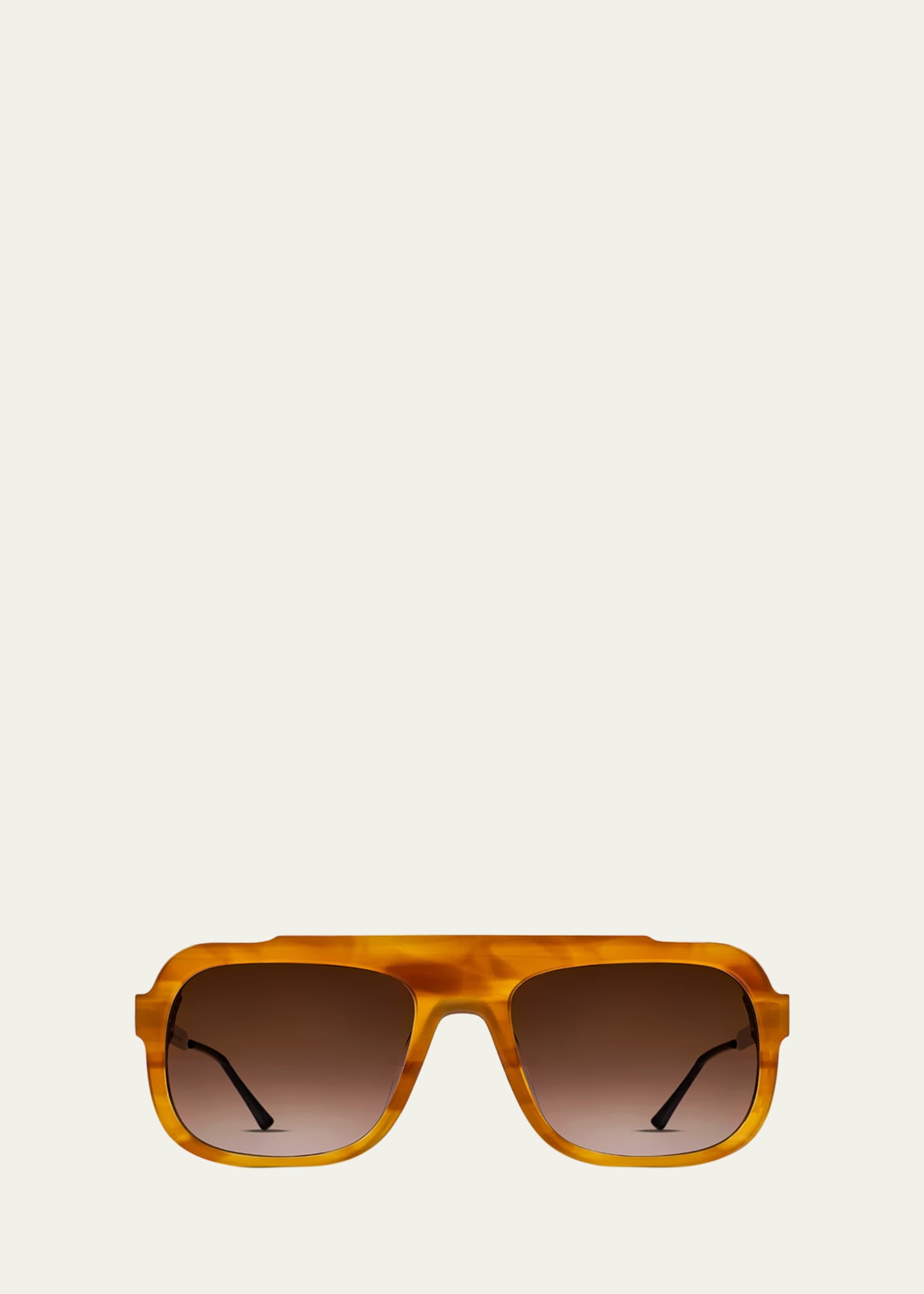 Thierry Lasry Bowery Two-Tone Aviator Sunglasses - Bergdorf Goodman