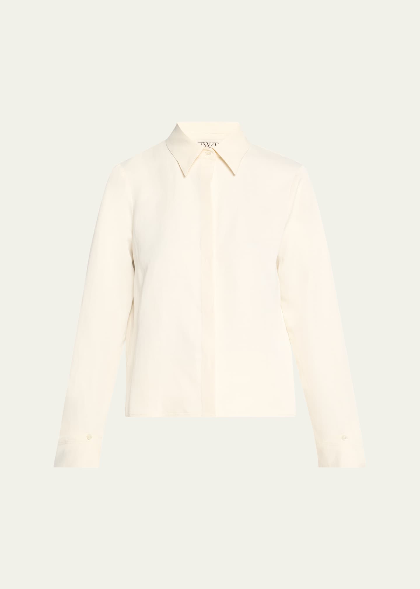 TWP Linen-Blend Button Me Up Shirt - Bergdorf Goodman