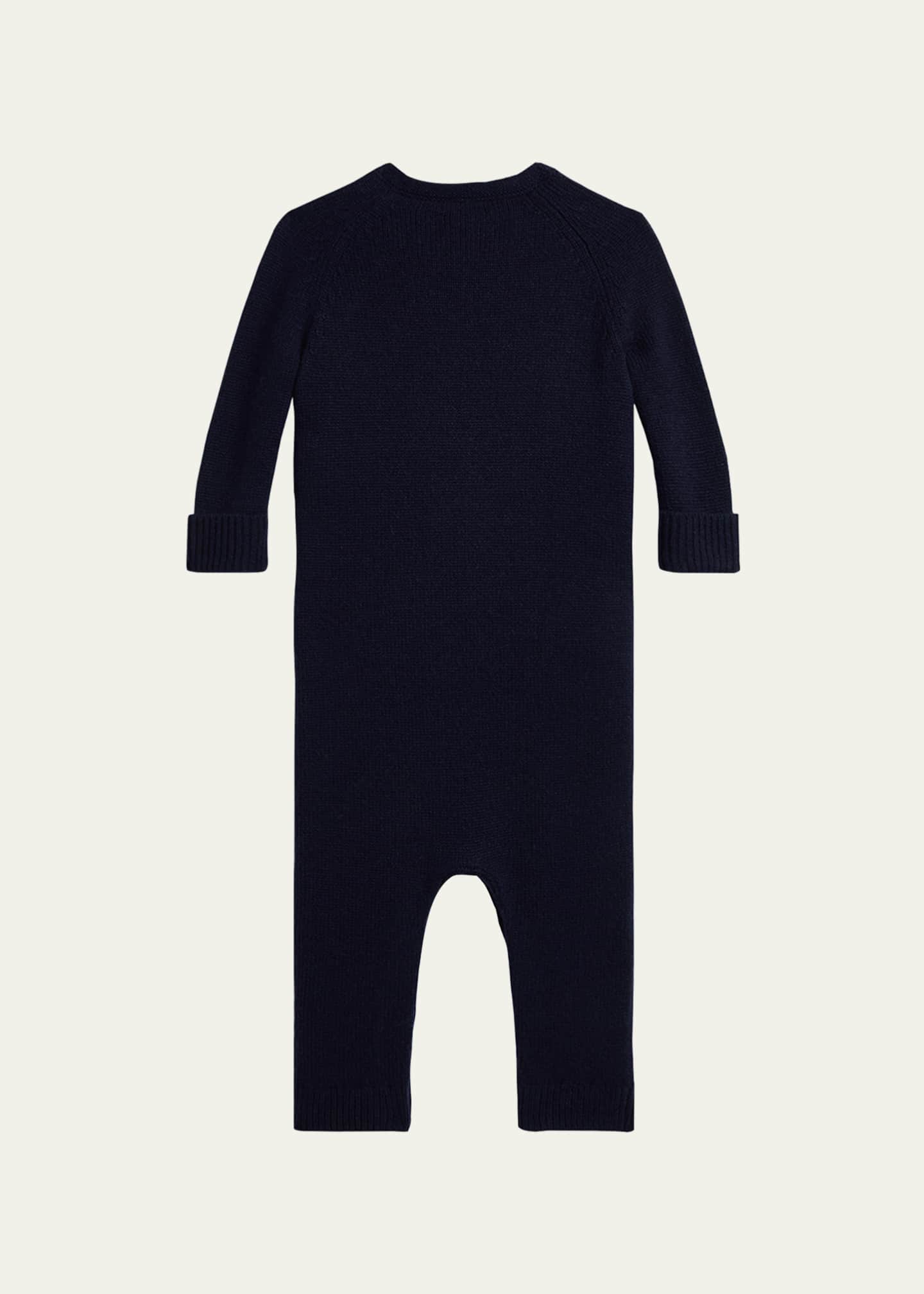 Polo Ralph Lauren Boy's American Flag Cashmere Romper, Size Newborn-12M ...