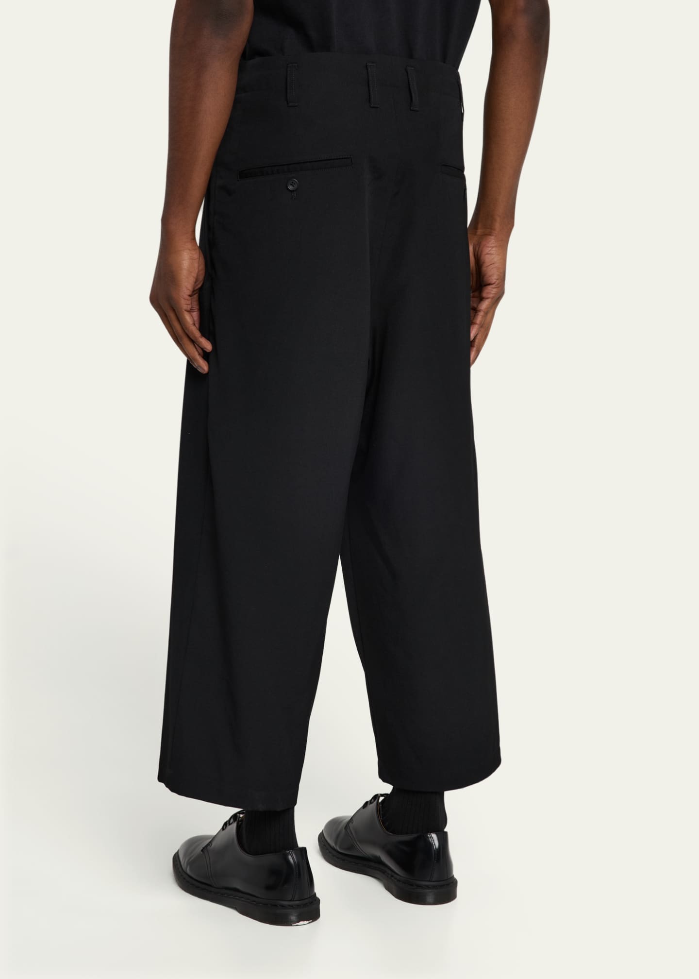 Yohji Yamamoto Men's Gabardine Coin-Pocket Pants - Bergdorf Goodman