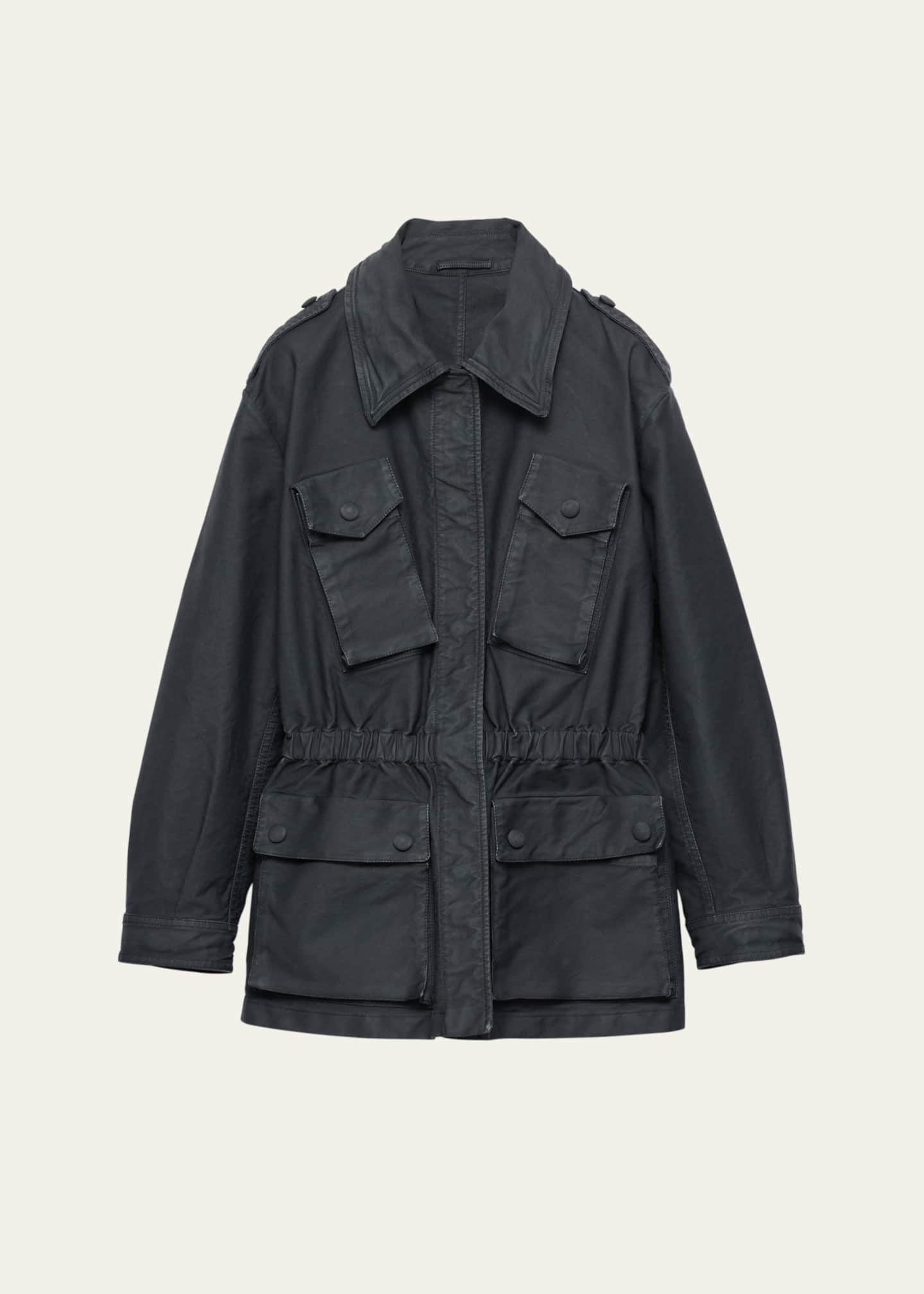 Prada Raso Old Utility Jacket - Bergdorf Goodman