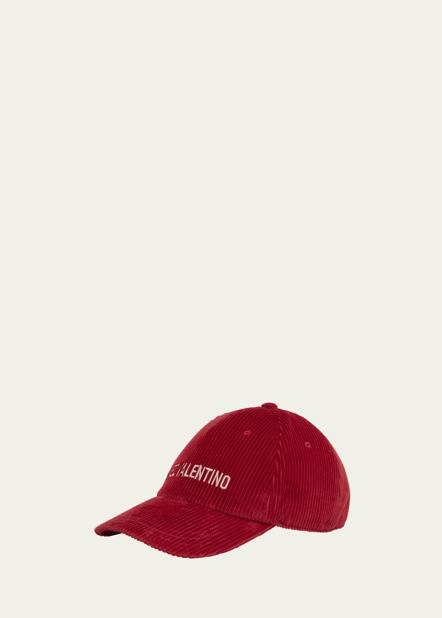 Valentino Garavani Men's Corduroy Logo Baseball Cap - Bergdorf Goodman