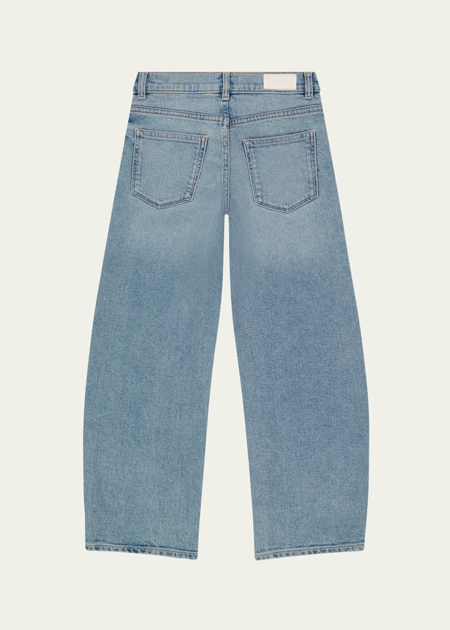 DL1961 Girl's Lilia Barrel Jeans, Size 7-16 - Bergdorf Goodman