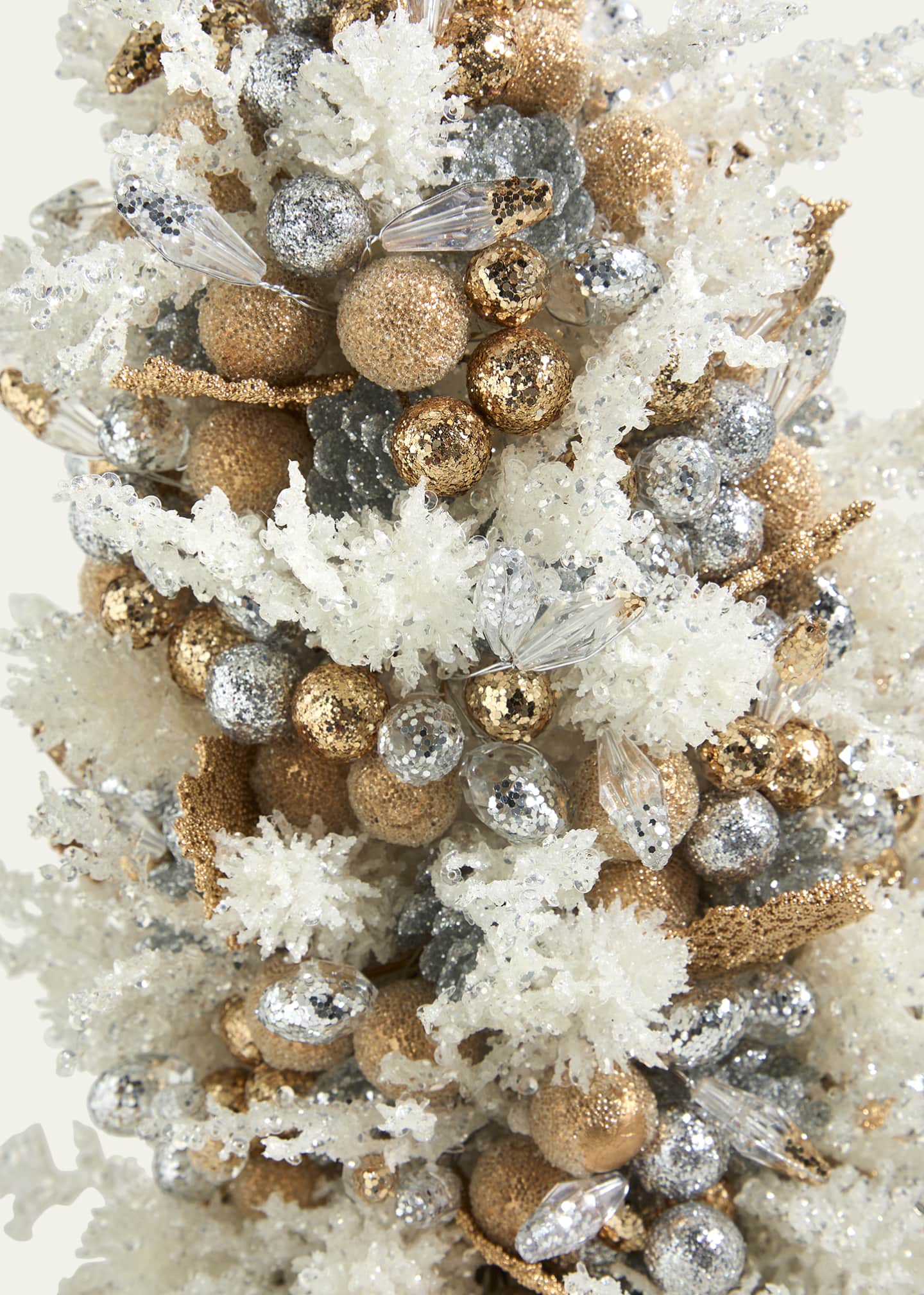 Salzburg Creations 12" Winter Splendor Tree Christmas Decoration - Bergdorf Goodman
