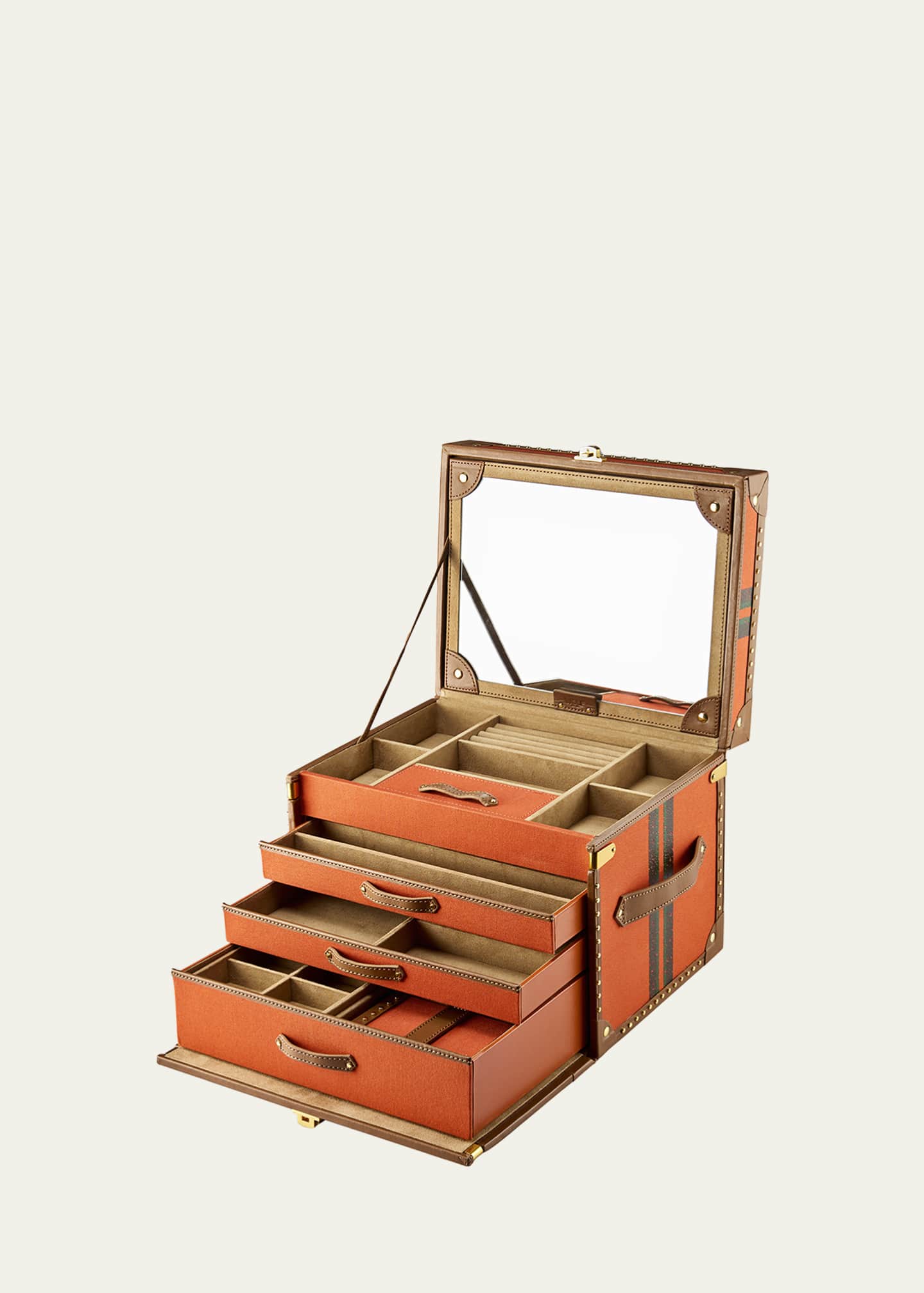 WOLF Ida Trunk Jewelry Box - Bergdorf Goodman