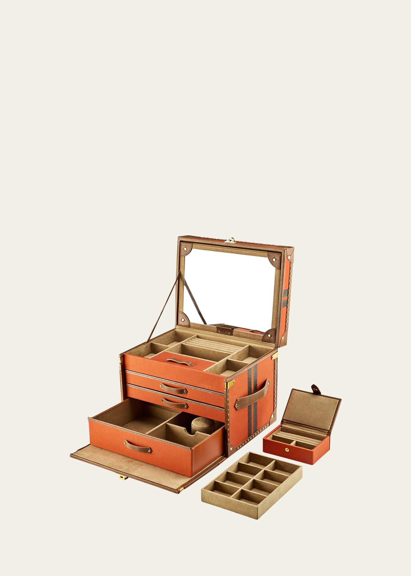 WOLF Ida Trunk Jewelry Box - Bergdorf Goodman
