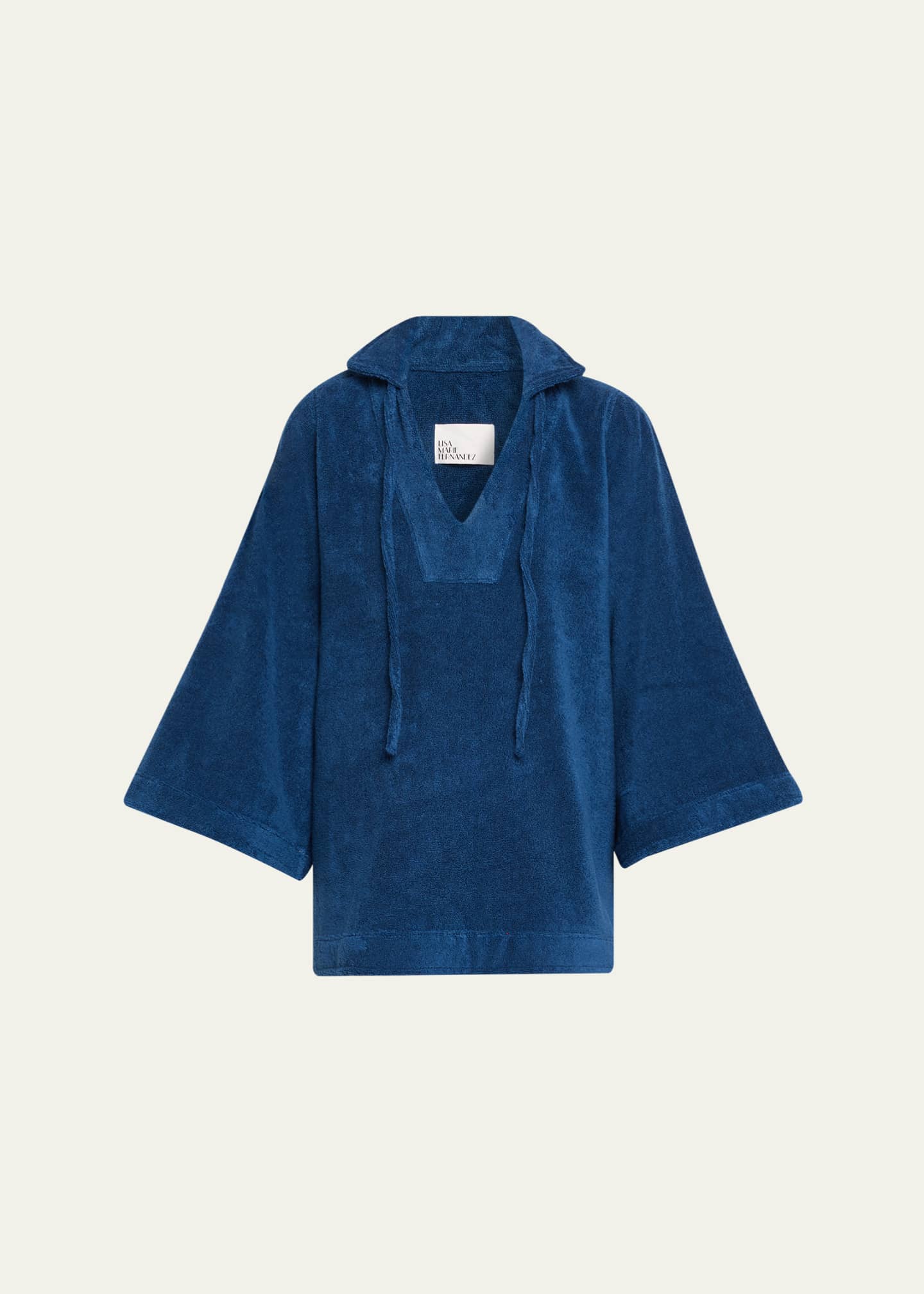 Lisa Marie Fernandez Terry Cloth Tunic Top - Bergdorf Goodman