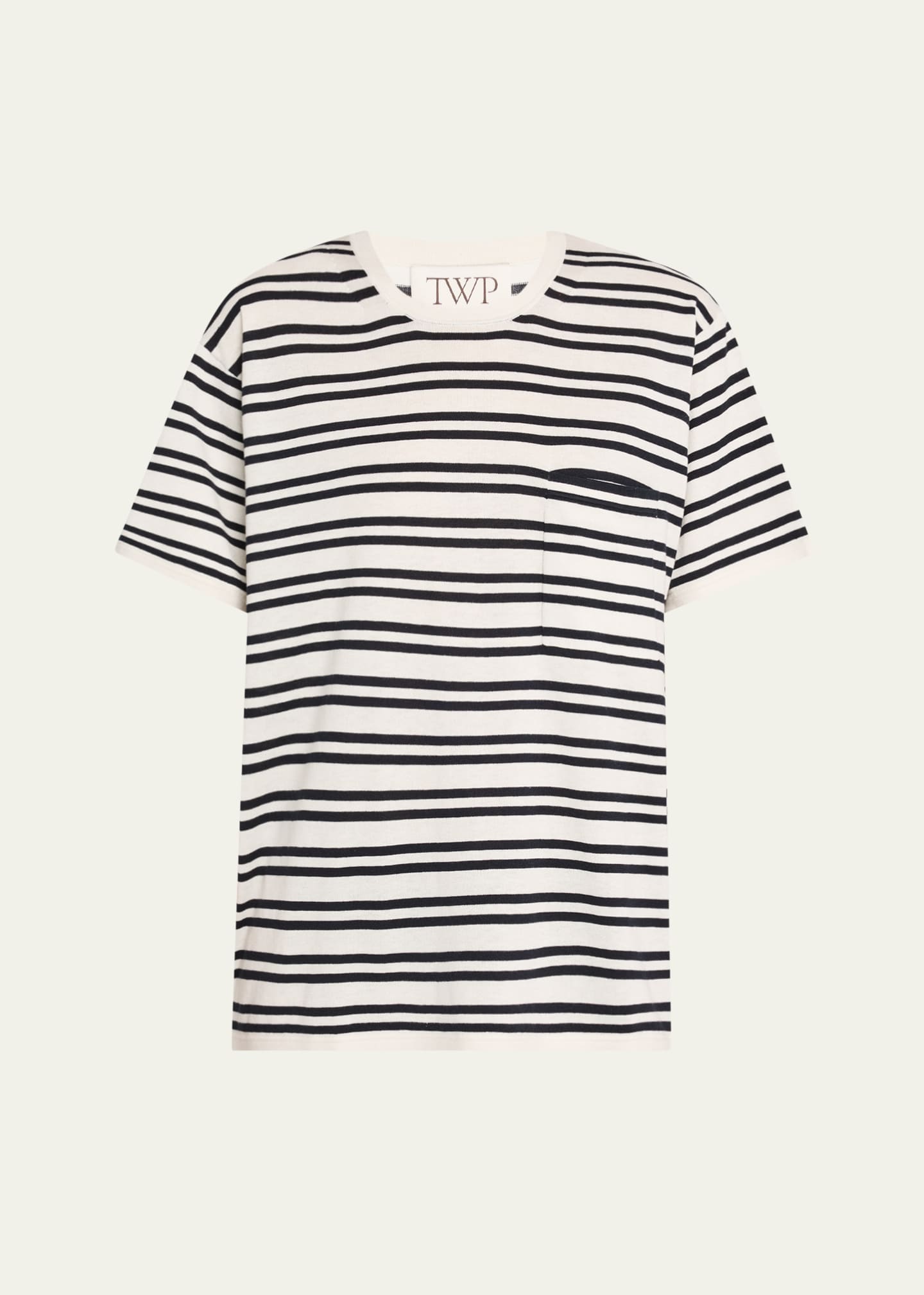 TWP Striped Big Boy Tee - Bergdorf Goodman