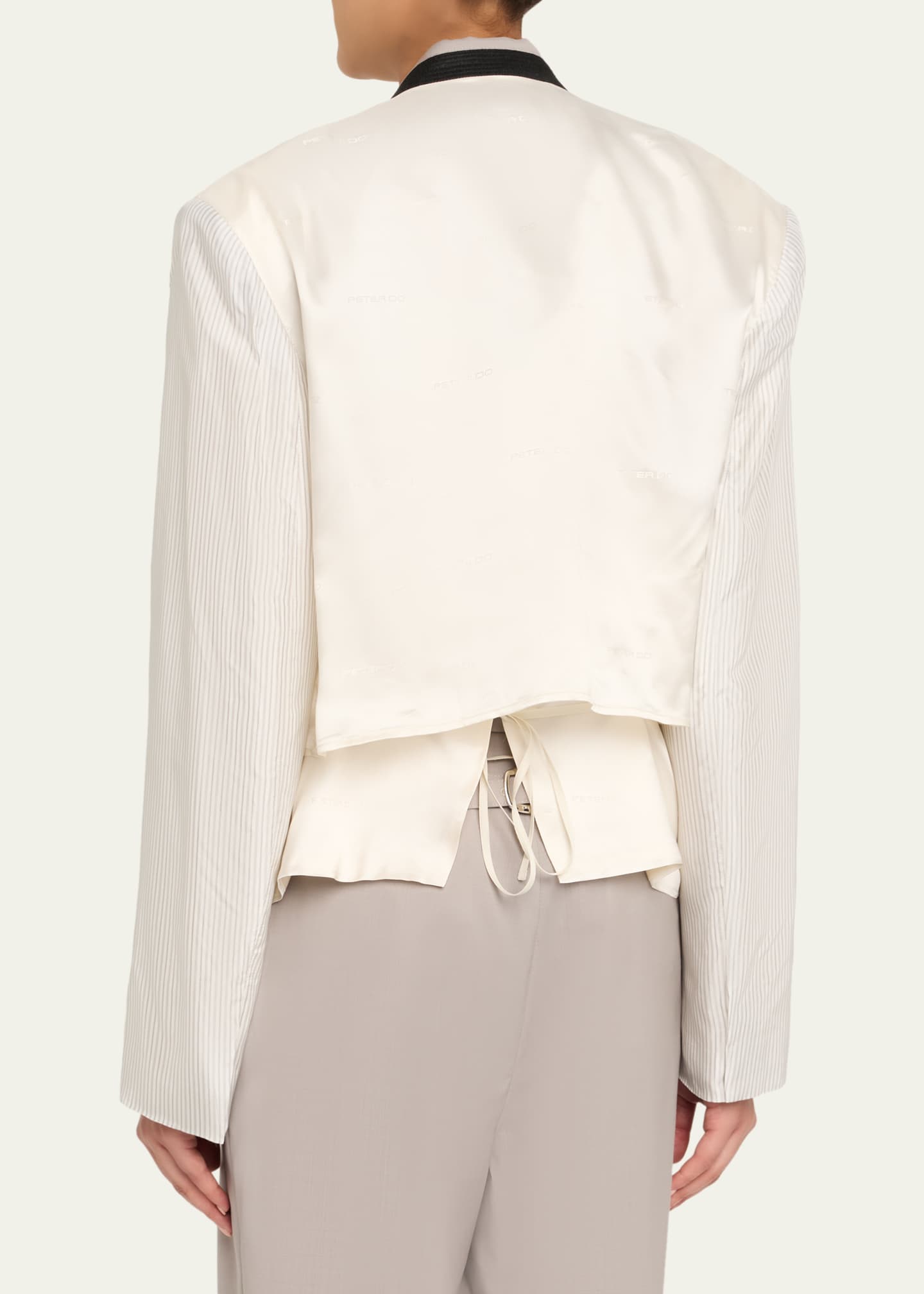 Peter Do Mun Patchwork Blazer Jacket - Bergdorf Goodman