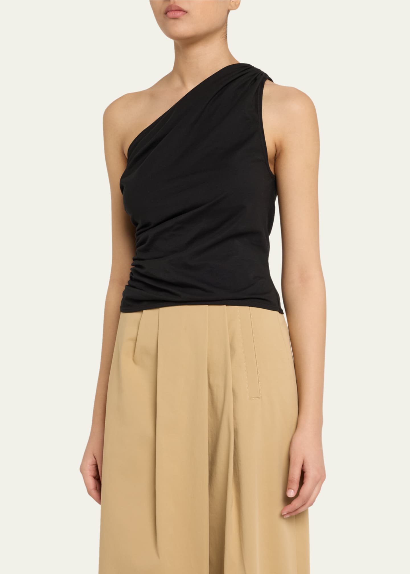 A.L.C. Nova Draped One-Shoulder Top - Bergdorf Goodman