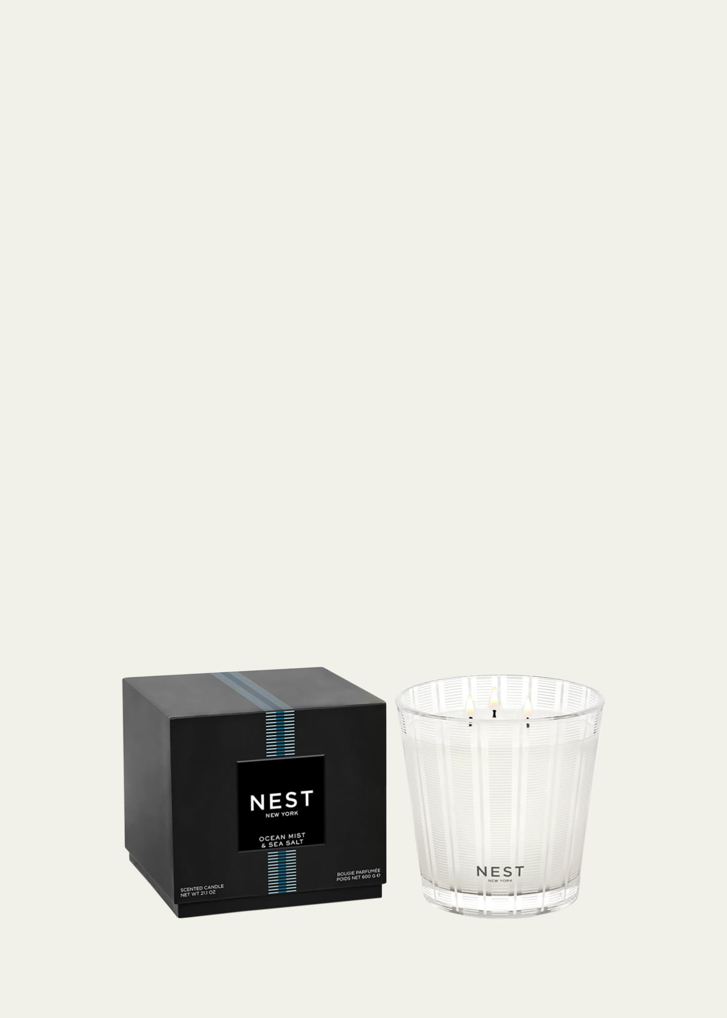 NEST New York Ocean Mist & Sea Salt 3-Wick Candle, 21.1 oz. - Bergdorf ...