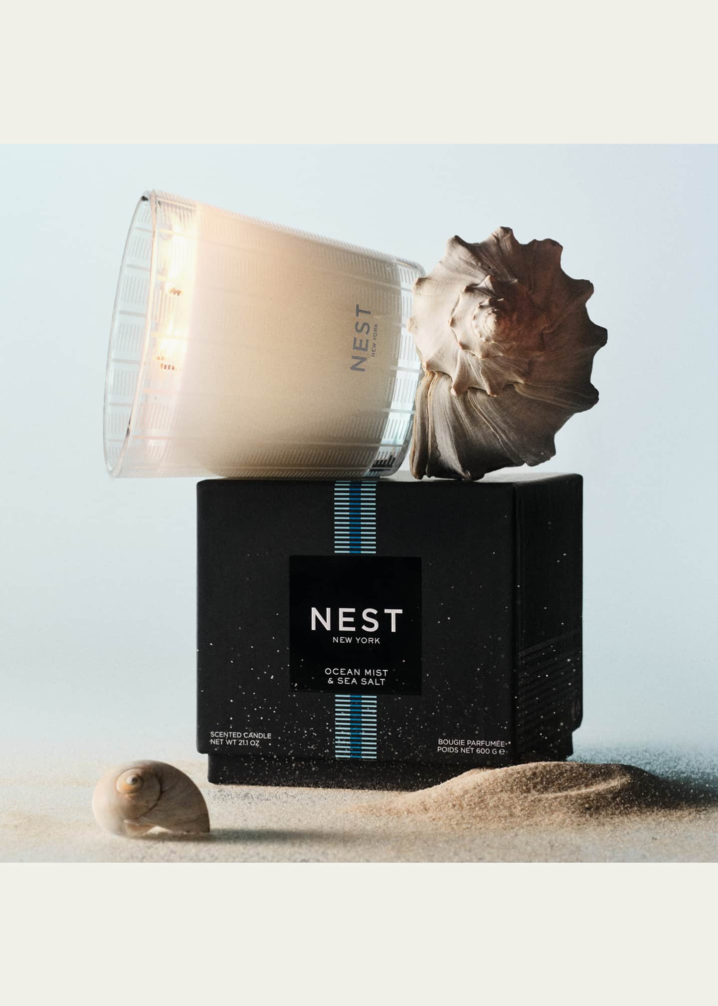 NEST New York Ocean Mist & Sea Salt 3-Wick Candle, 21.1 oz. - Bergdorf ...