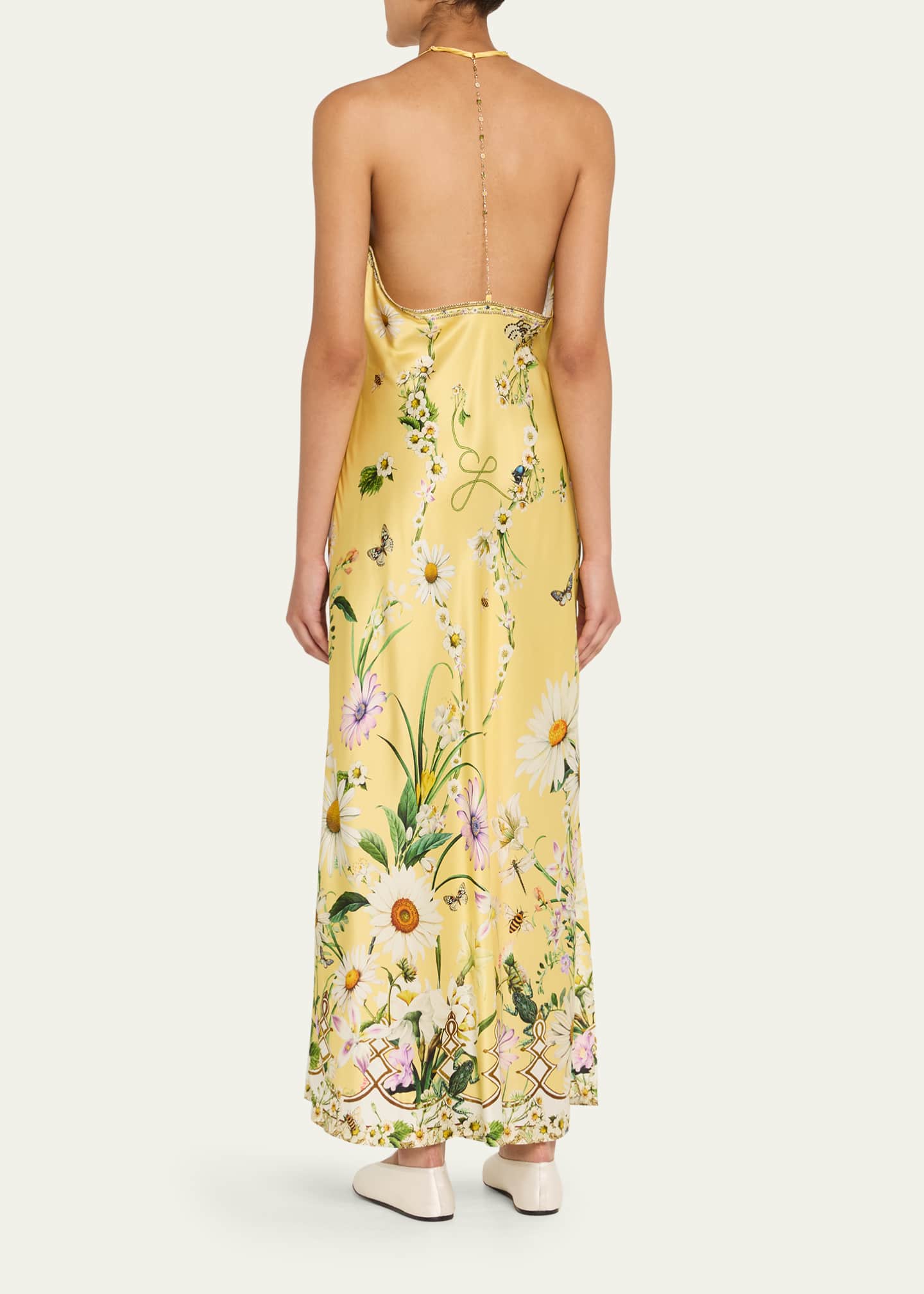 Camilla Daisy Chains Chain Detail Slip Dress - Bergdorf Goodman