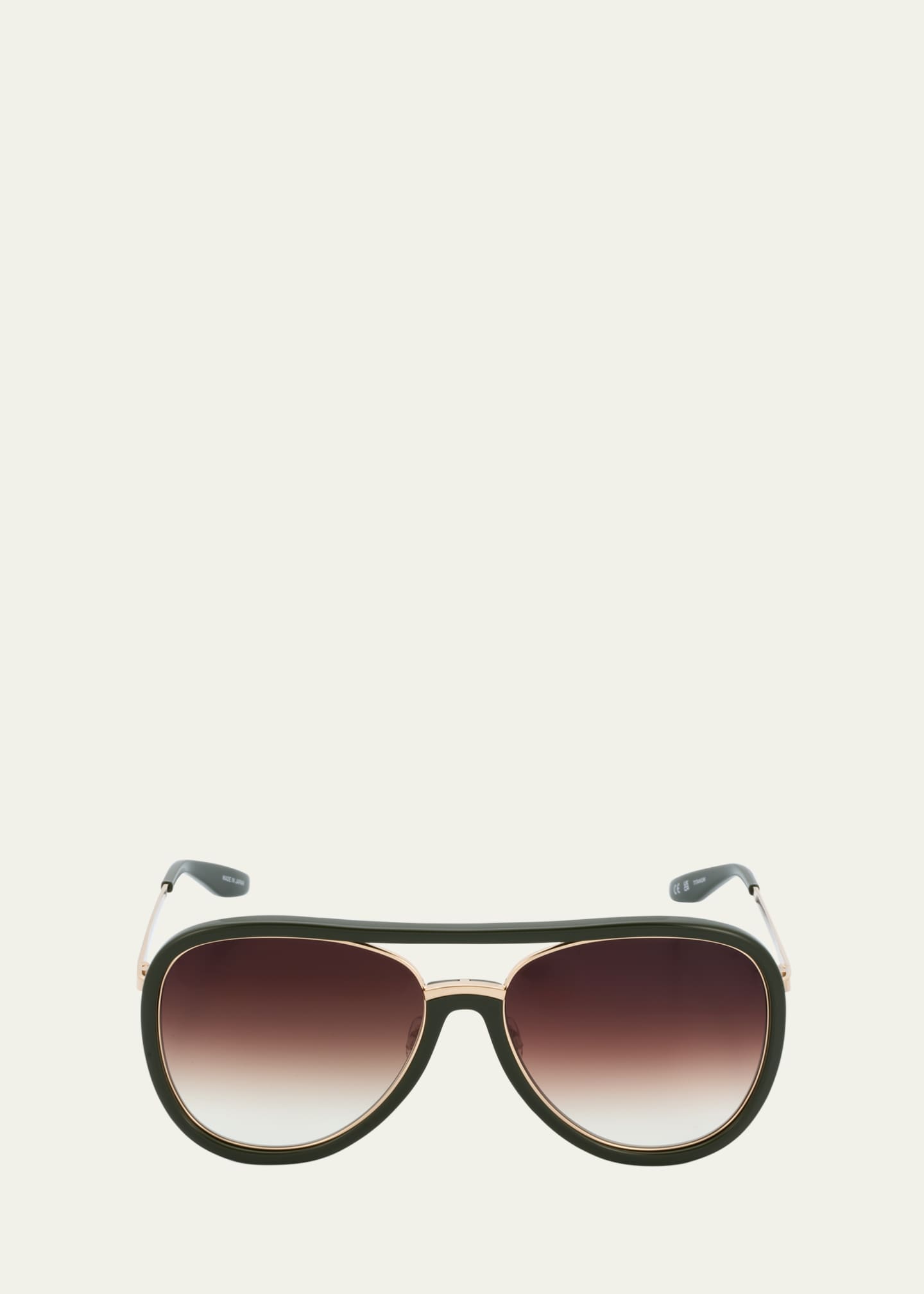 Barton Perreira Fossett Aviator Sunglasses - Bergdorf Goodman