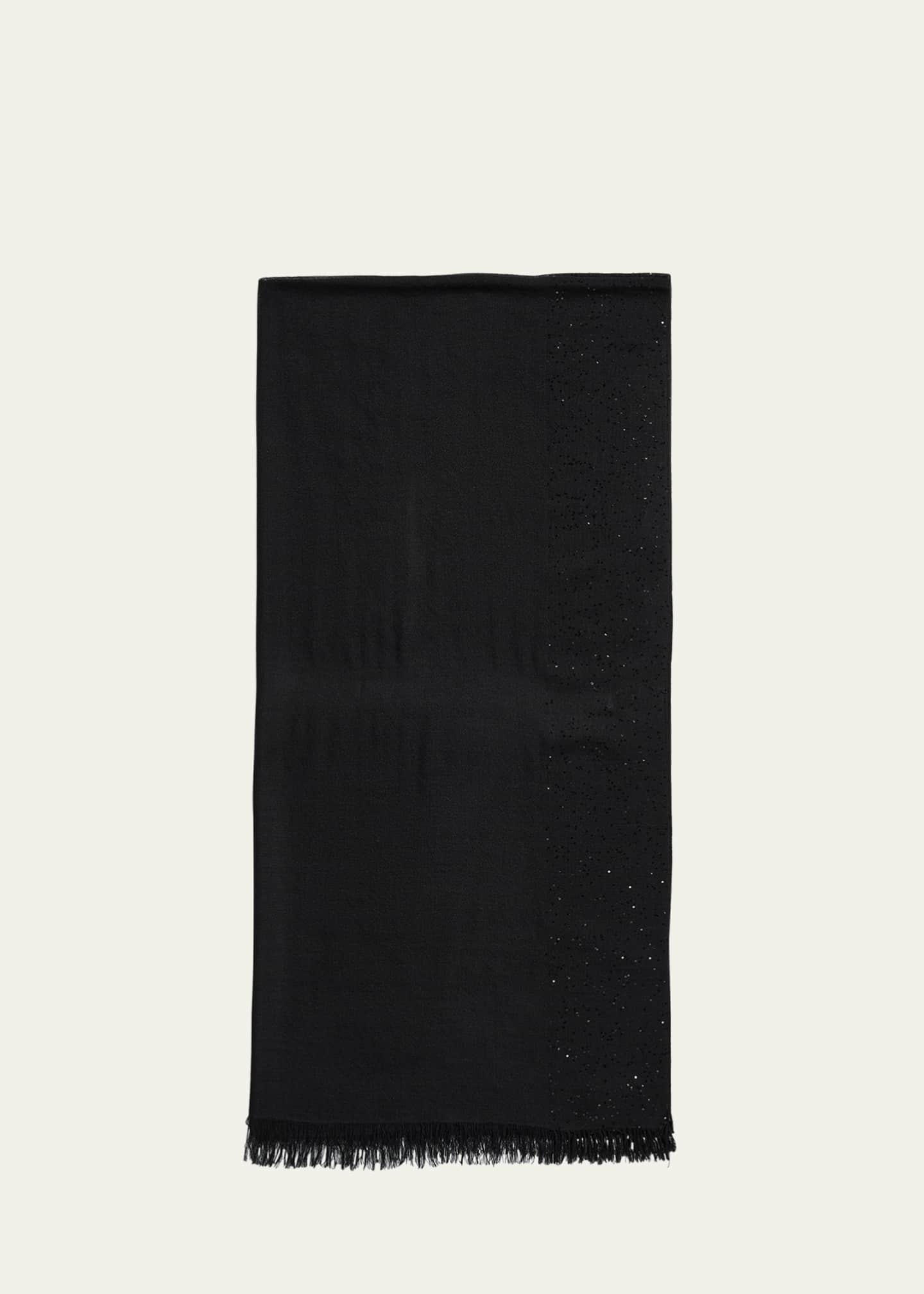 Faliero Sarti New Dalila Colorblock Sequined Wool Silk Scarf - Bergdorf ...