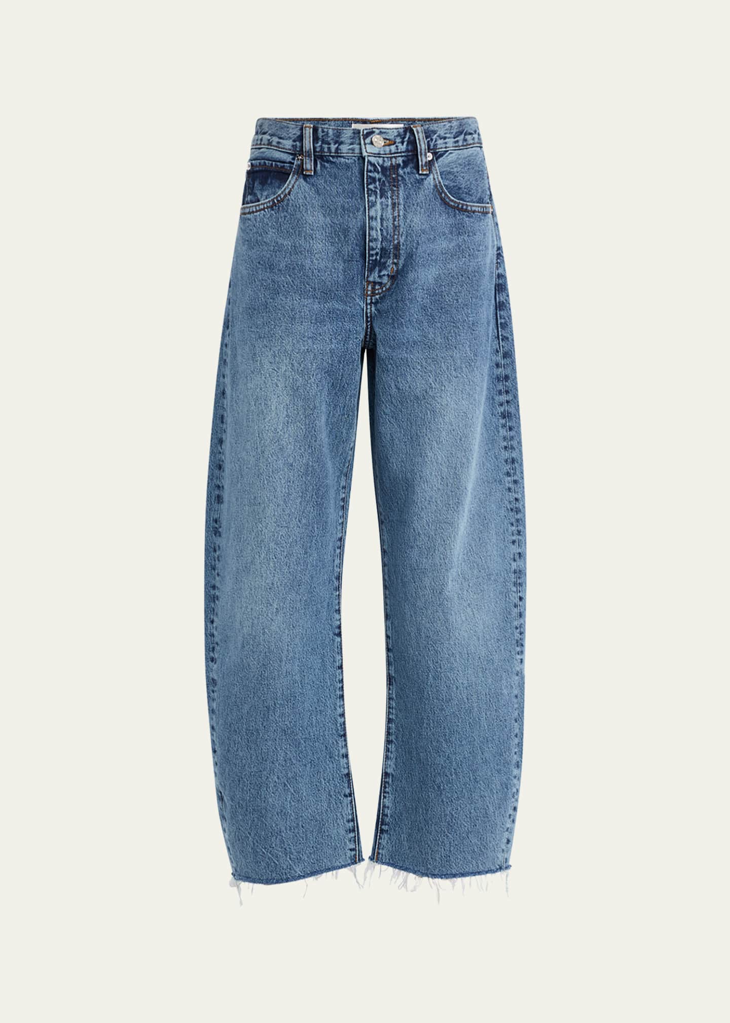FRAME The Bubble Crop Jeans - Bergdorf Goodman