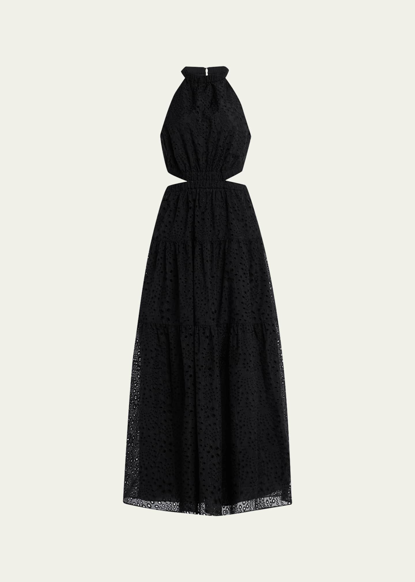 Ramy Brook Claudia Embroidered Cutout Maxi Dress - Bergdorf Goodman