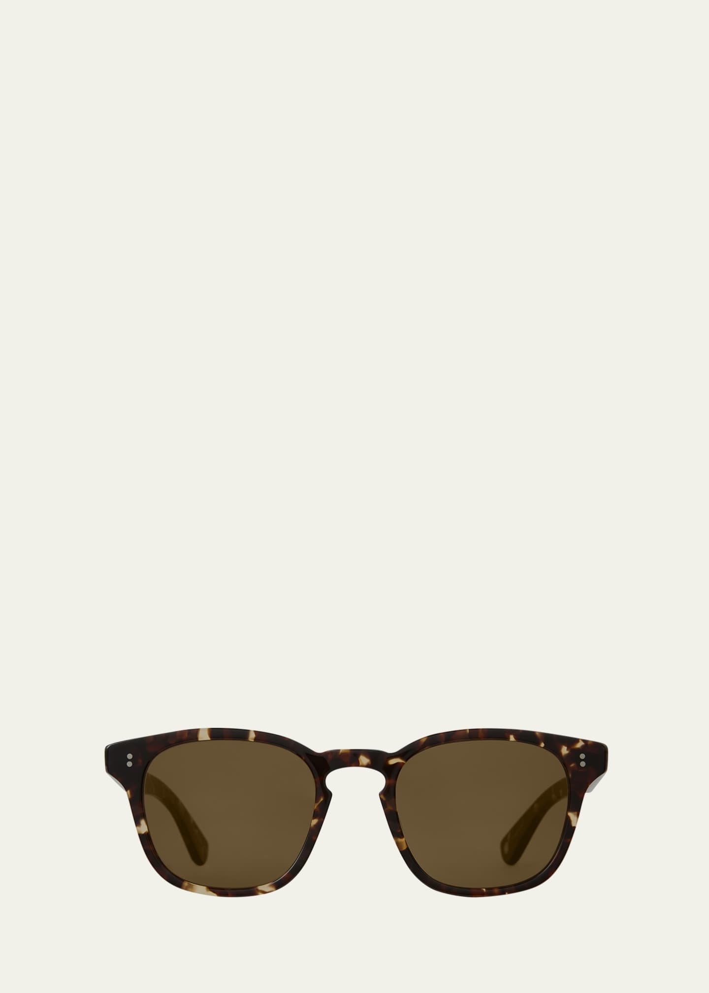 Garrett Leight Men's Ace II Sun Square Sunglasses - Bergdorf Goodman