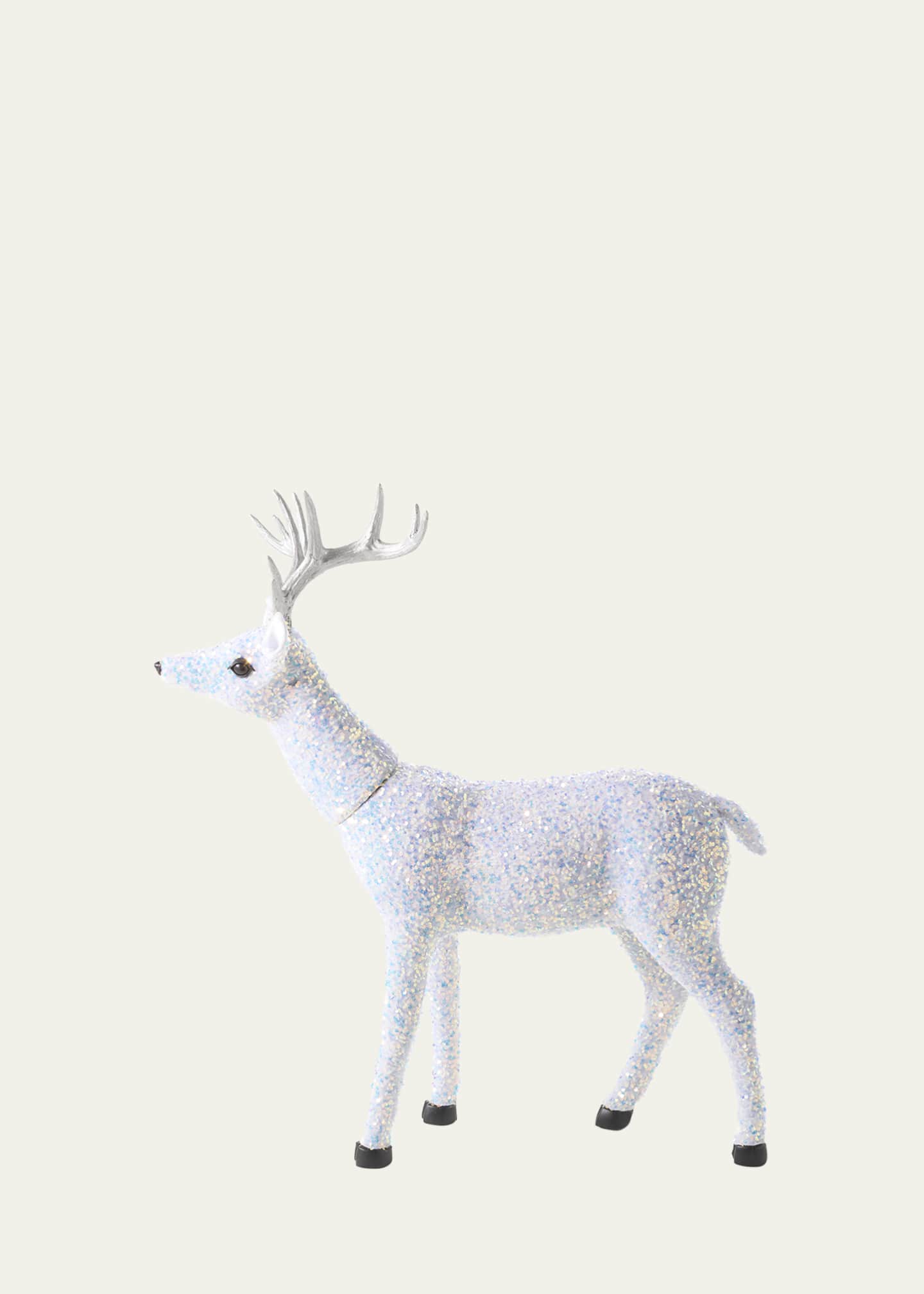 Mark Roberts Sparkling Silver Deer - Bergdorf Goodman