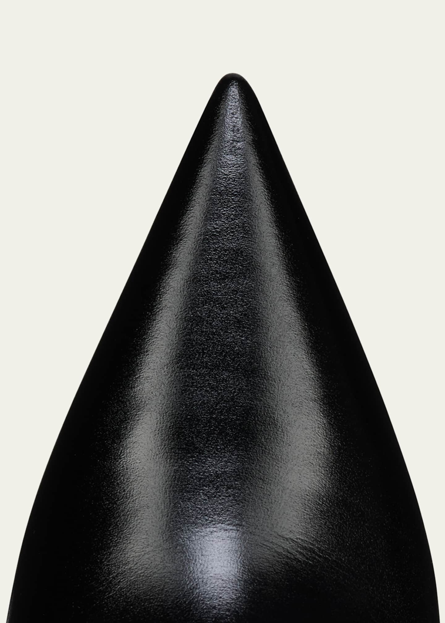 Christian Louboutin 80mm Miss Z Leather Knee-High Boots - Bergdorf Goodman