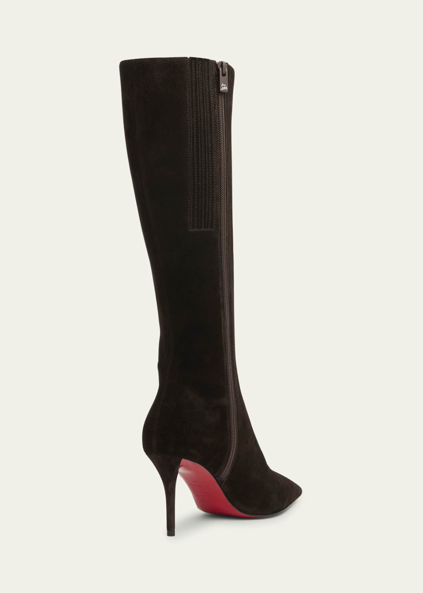 Christian Louboutin 80mm Miss Z Knee-High Boots - Bergdorf Goodman