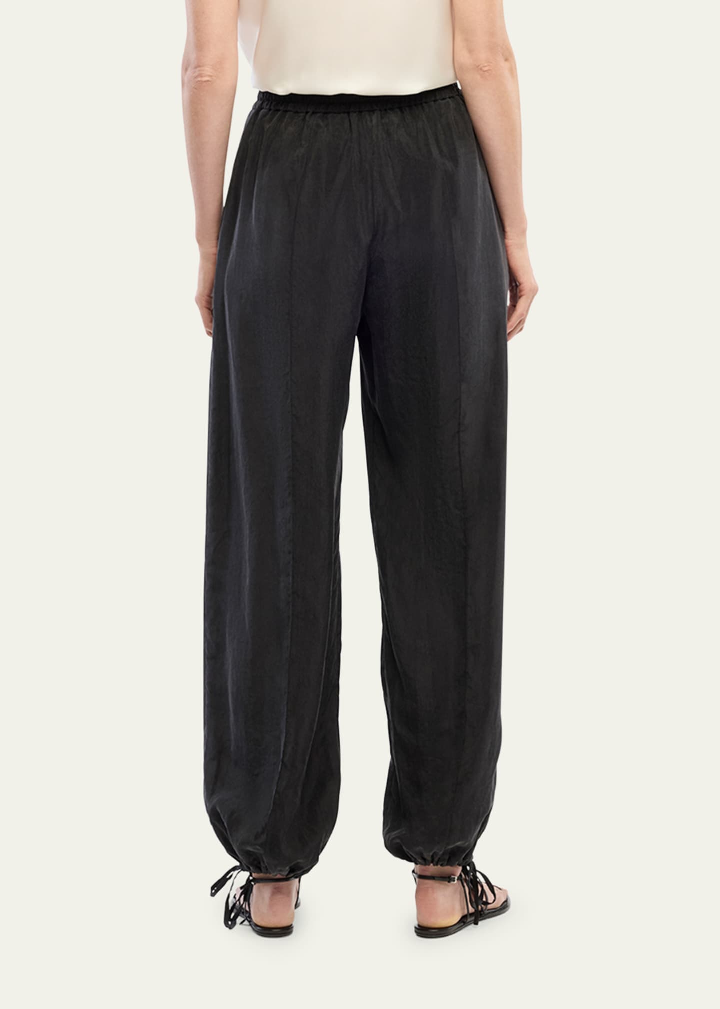 Another Tomorrow Drawstring Track Pants - Bergdorf Goodman